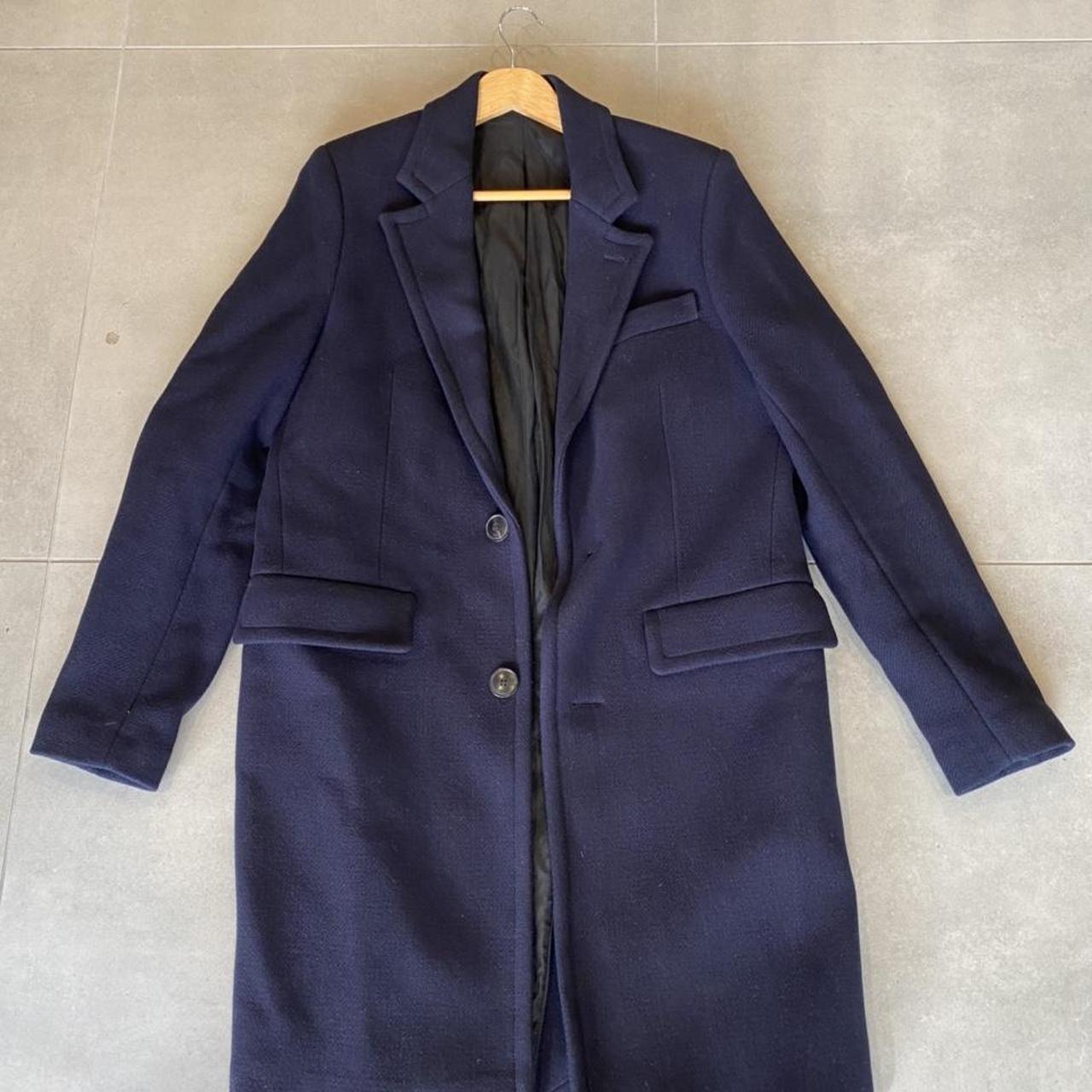 Beautiful wool, viscose lined coat by AMI. Paid 1k... - Depop