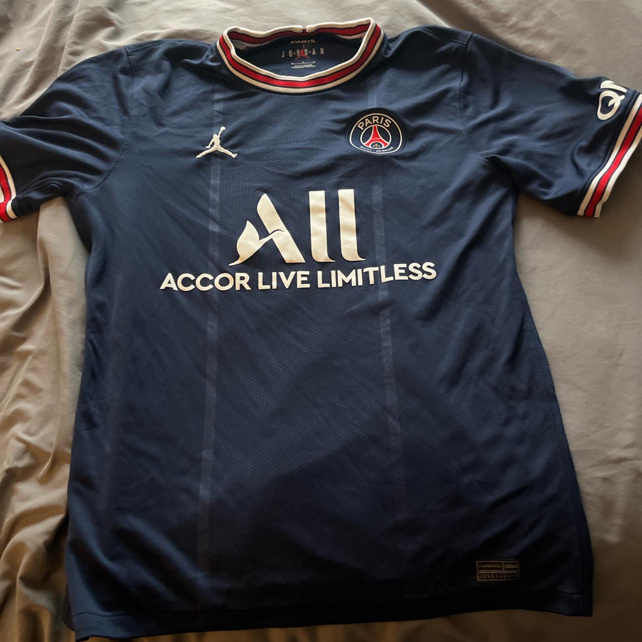 PSG Home Kit 21/22 Mens Medium Barely worn #psg... - Depop