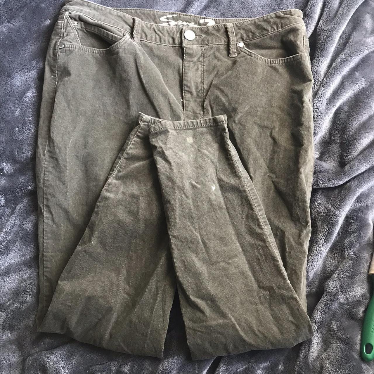 ultra high rise skinny jeans｡.｡:+* green ultra... - Depop