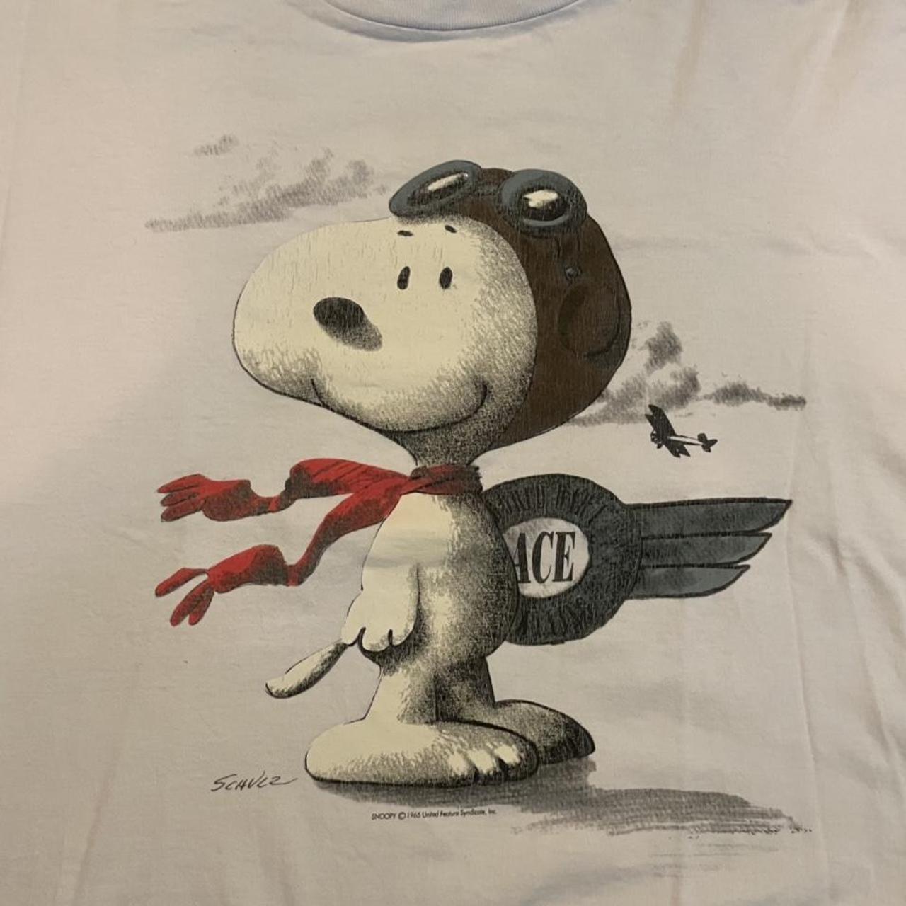 Vintage Snoopy t shirt Size XL No stains or rips - Depop