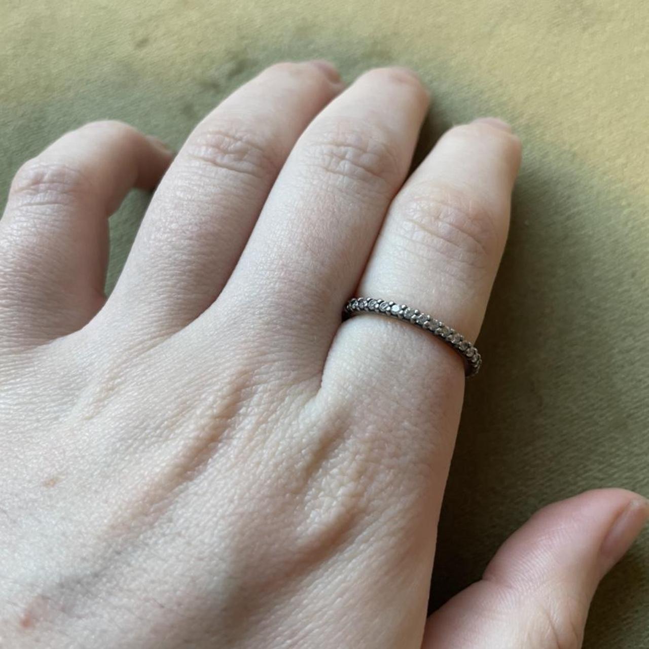 PANDORA Silver ring Small size - Depop