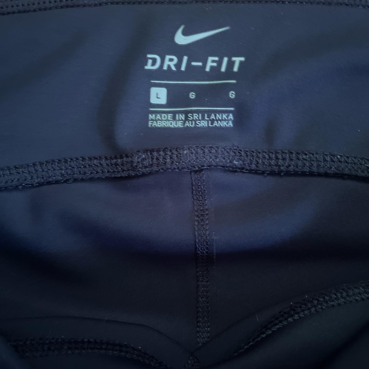 Large Navy Blue Dri-Fit Workout Pants | Depop