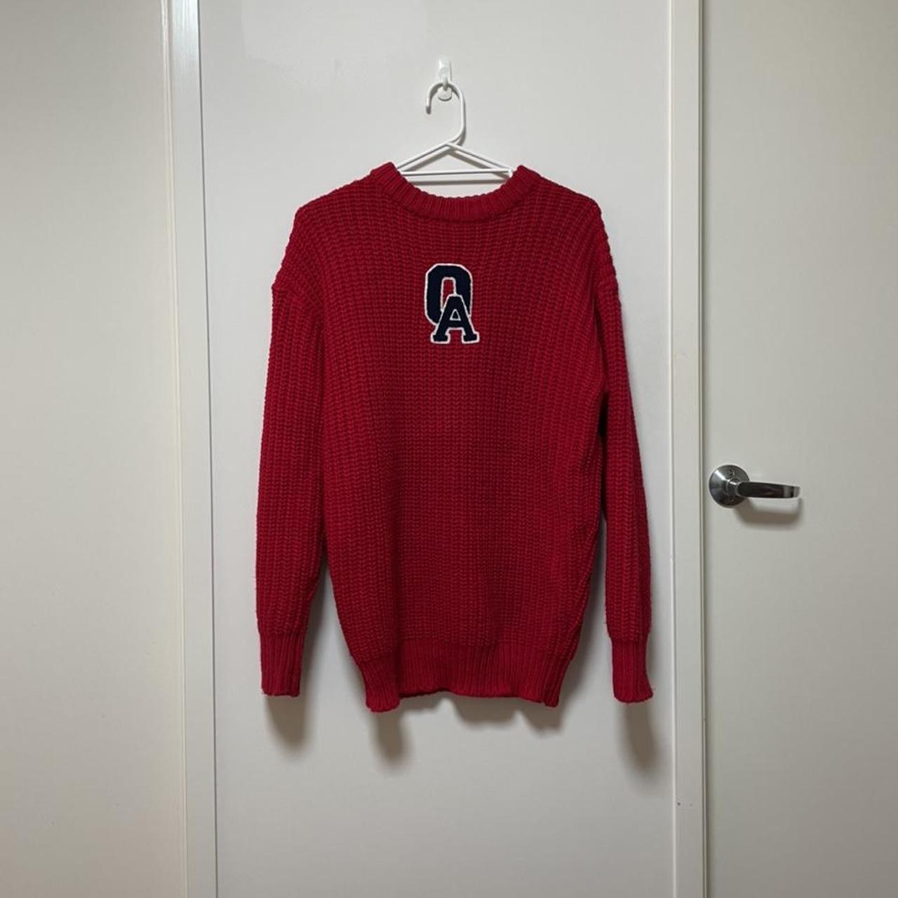 Cracker red jumper, 1 size, new condition. There’s... - Depop