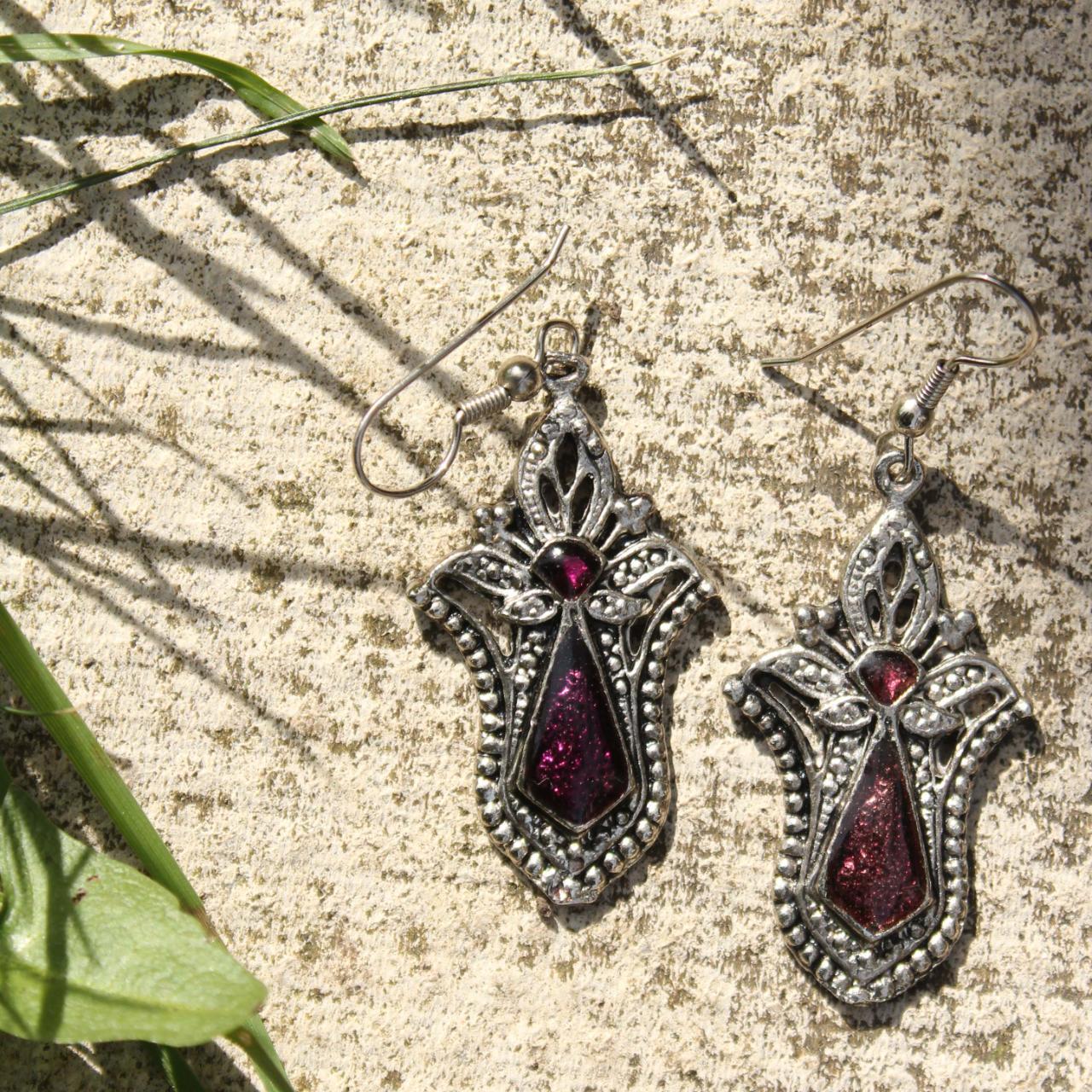 AMAZING SET OF GOTHIC DARK ELF EARRINGS ON... - Depop
