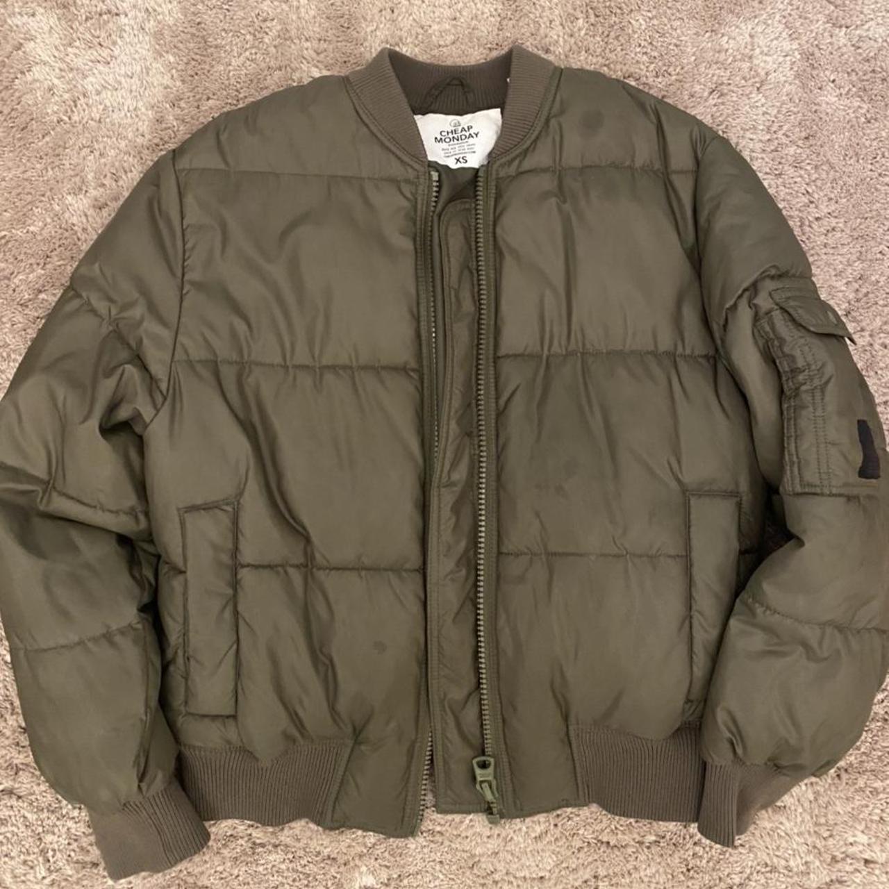 cheap monday jacket size: xs fits like s 7.5/10 - Depop