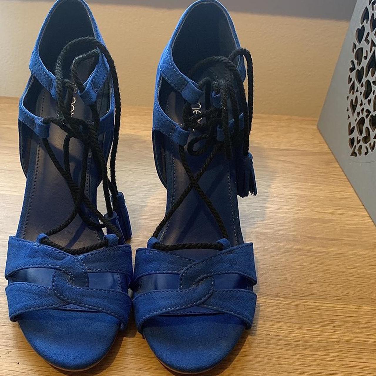 Next Women's Navy and Blue Courts | Depop