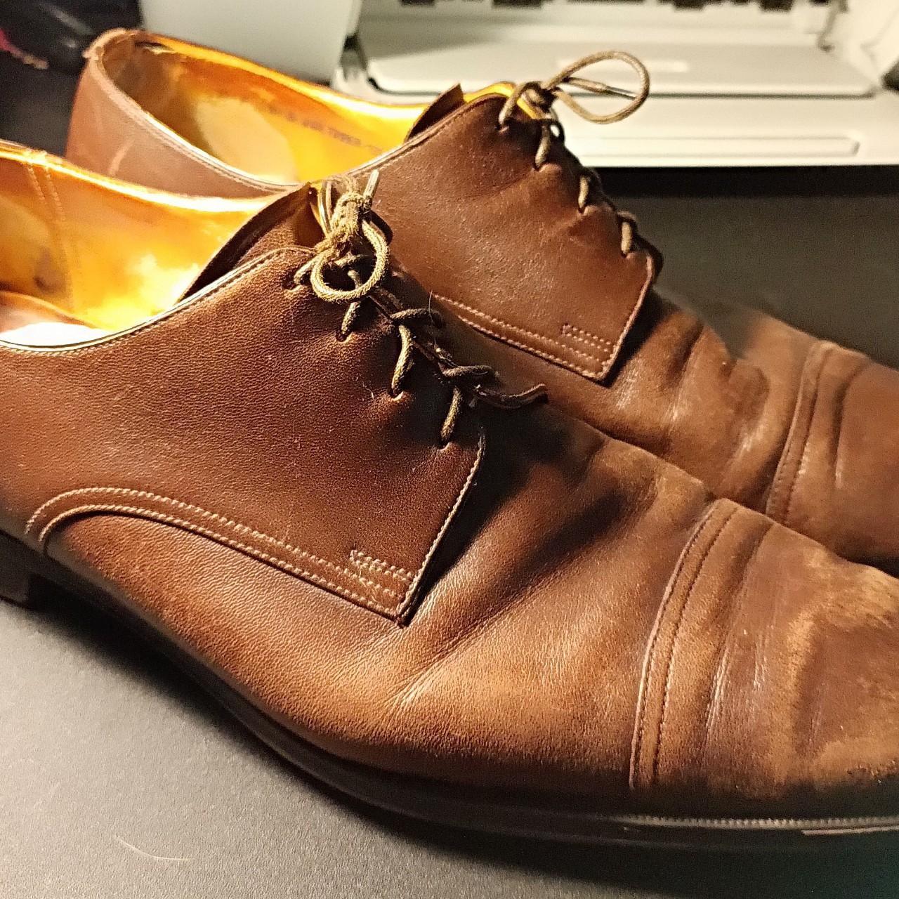 Vintage Bally Timber Men's Brown Soft Leather Cup... - Depop