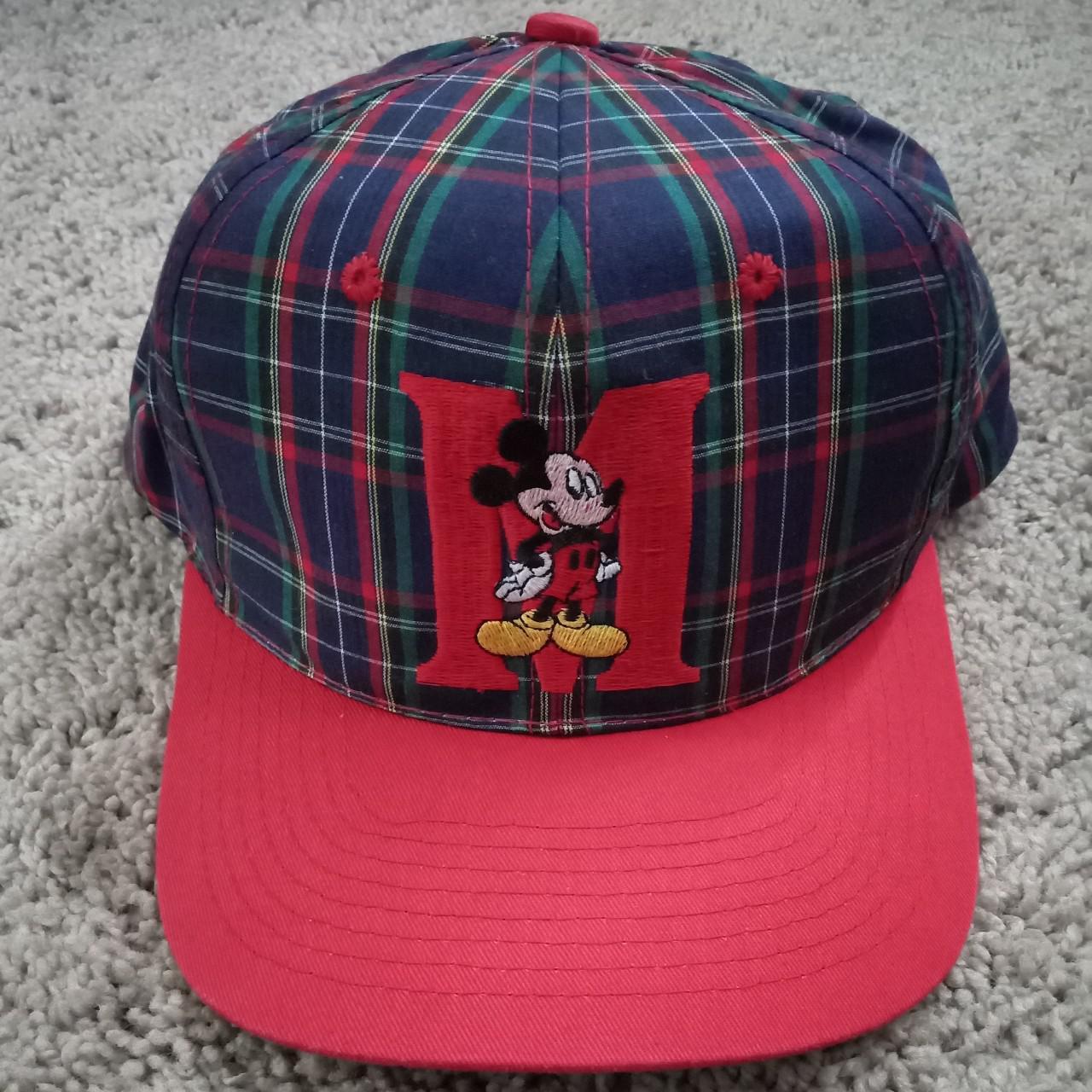 Mickey Mouse Lumberjack cap Vintage 90s - Depop