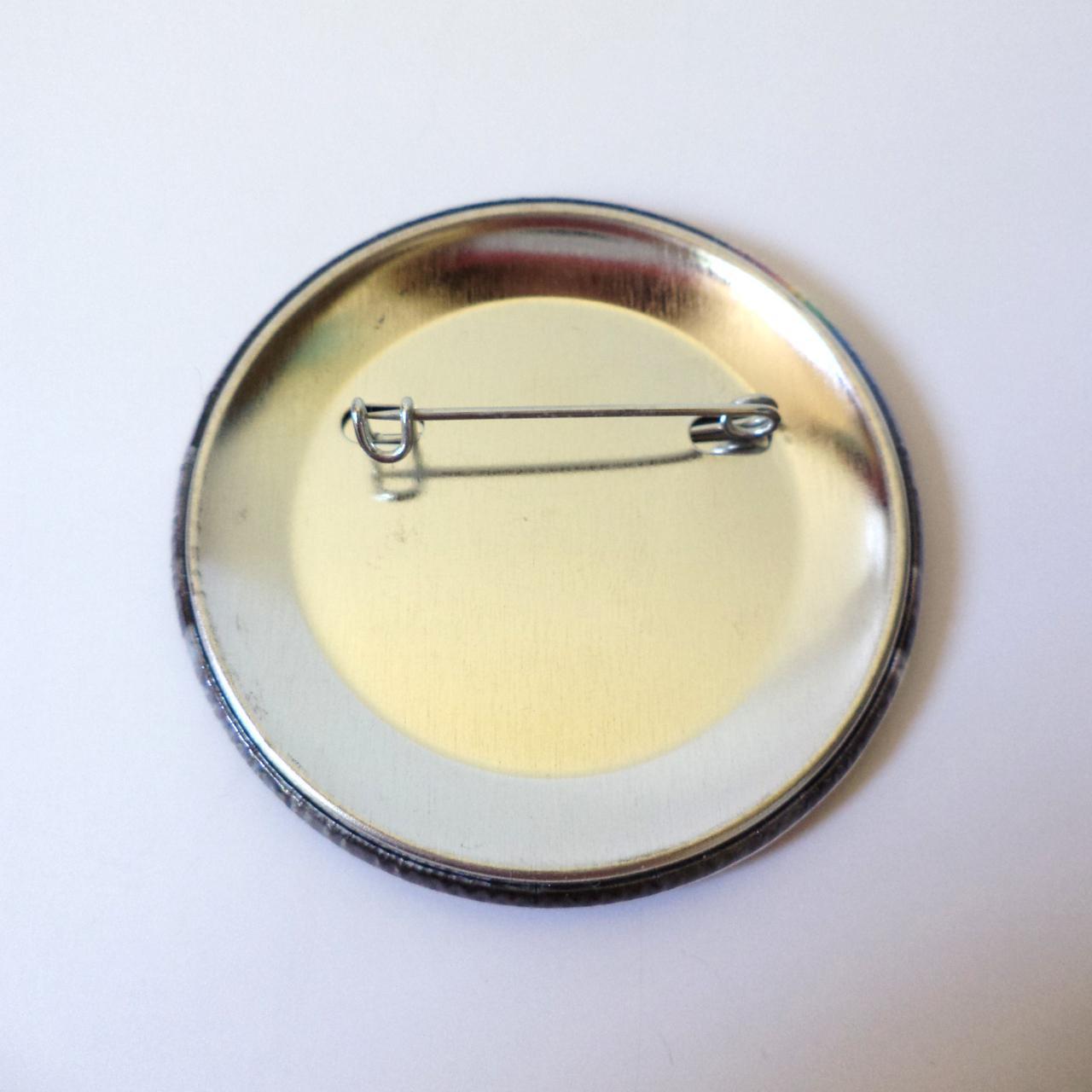 Set of three pinback buttons. 2.25 inches in... - Depop