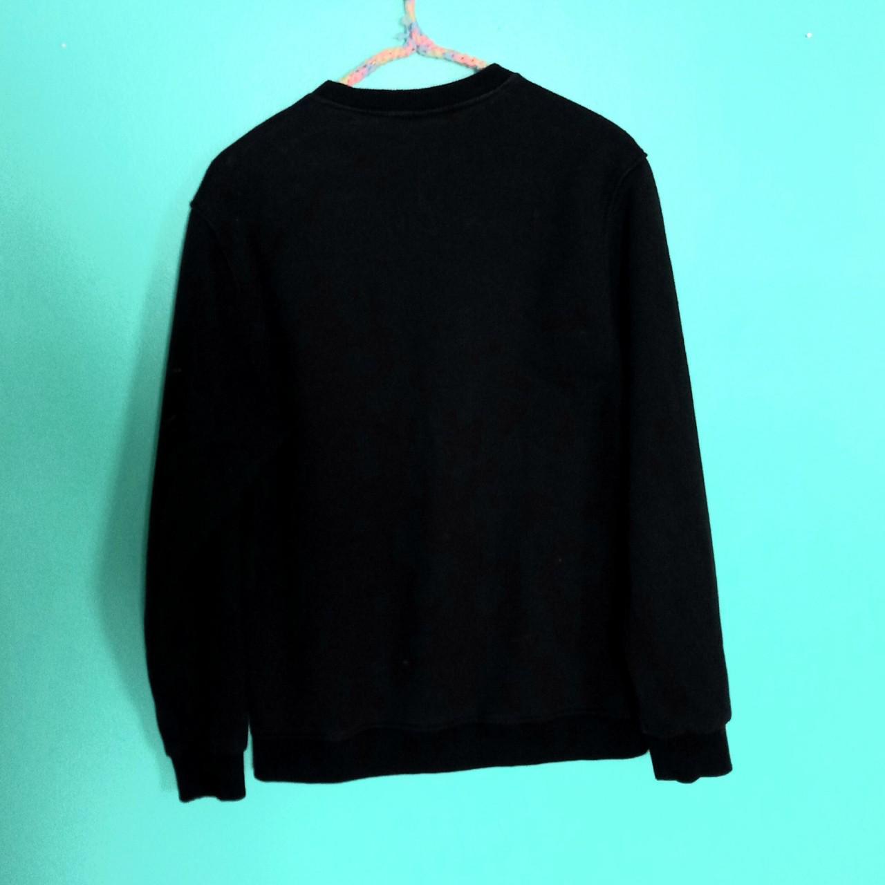 Black sweatshirt with screen printed "Girl Power"... - Depop