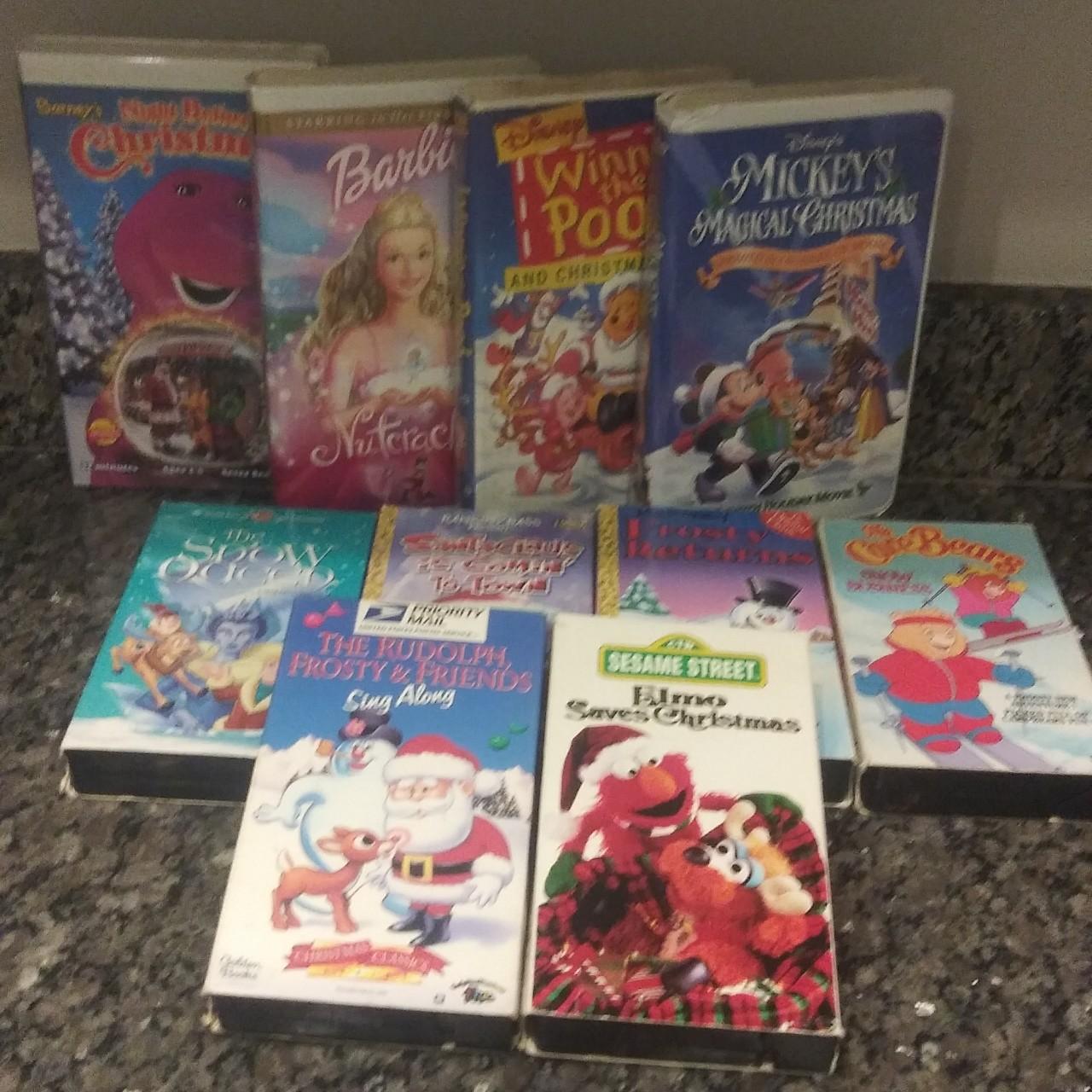 Christmas movies vhs lot 11 Children movies. All... - Depop