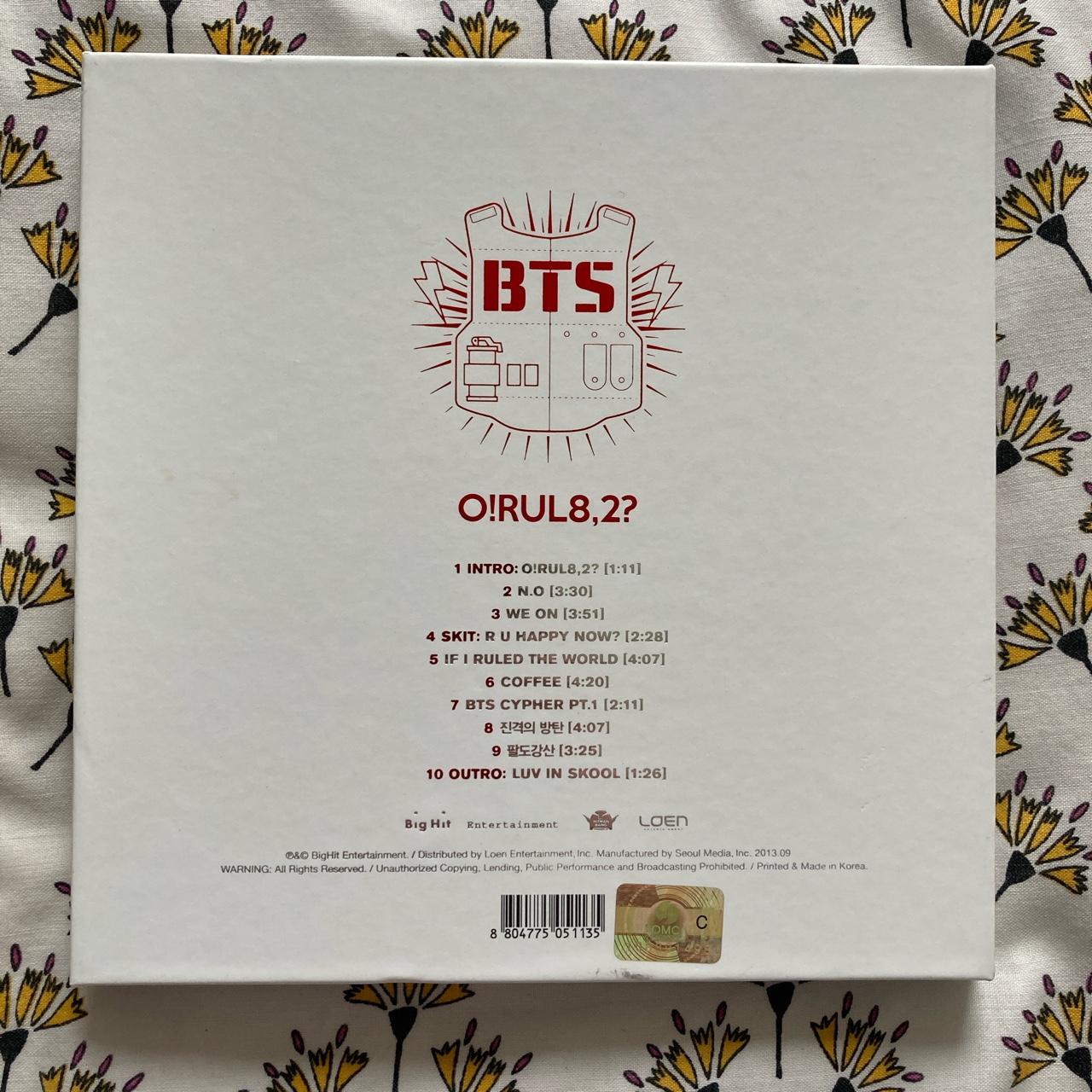 BTS O!RUL8,2? Album **Jungkook and Group photocard... - Depop