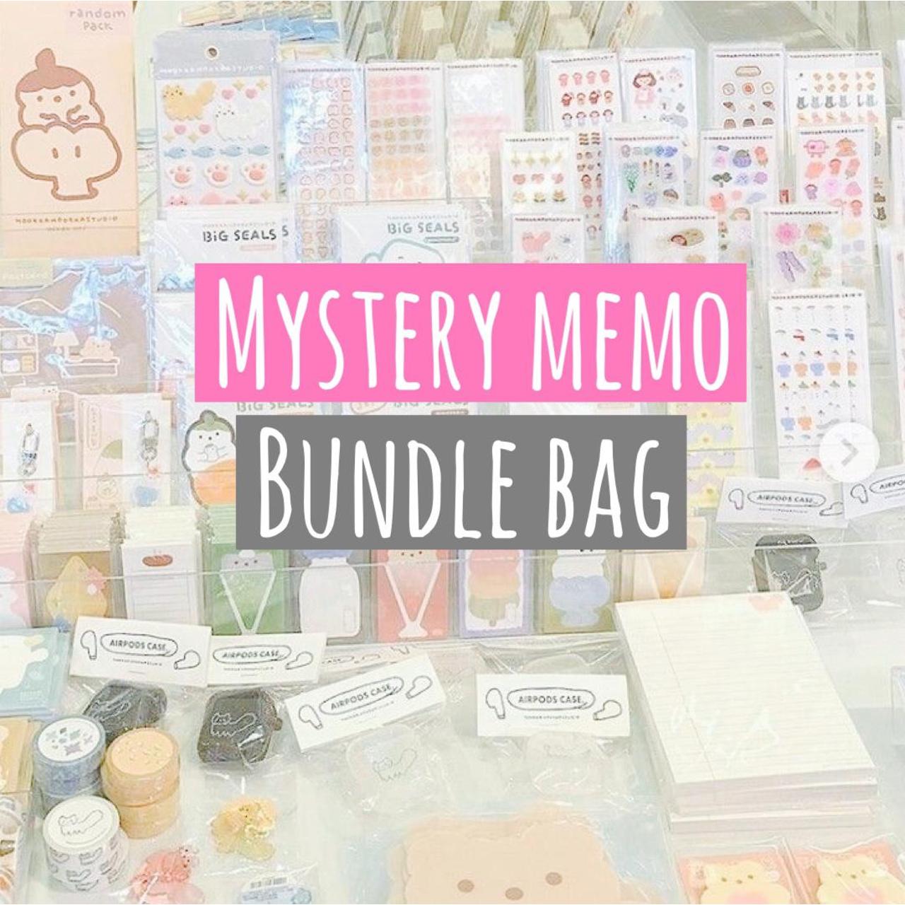 mystery memo bundle bag ️ -includes 40 mystery memo... - Depop