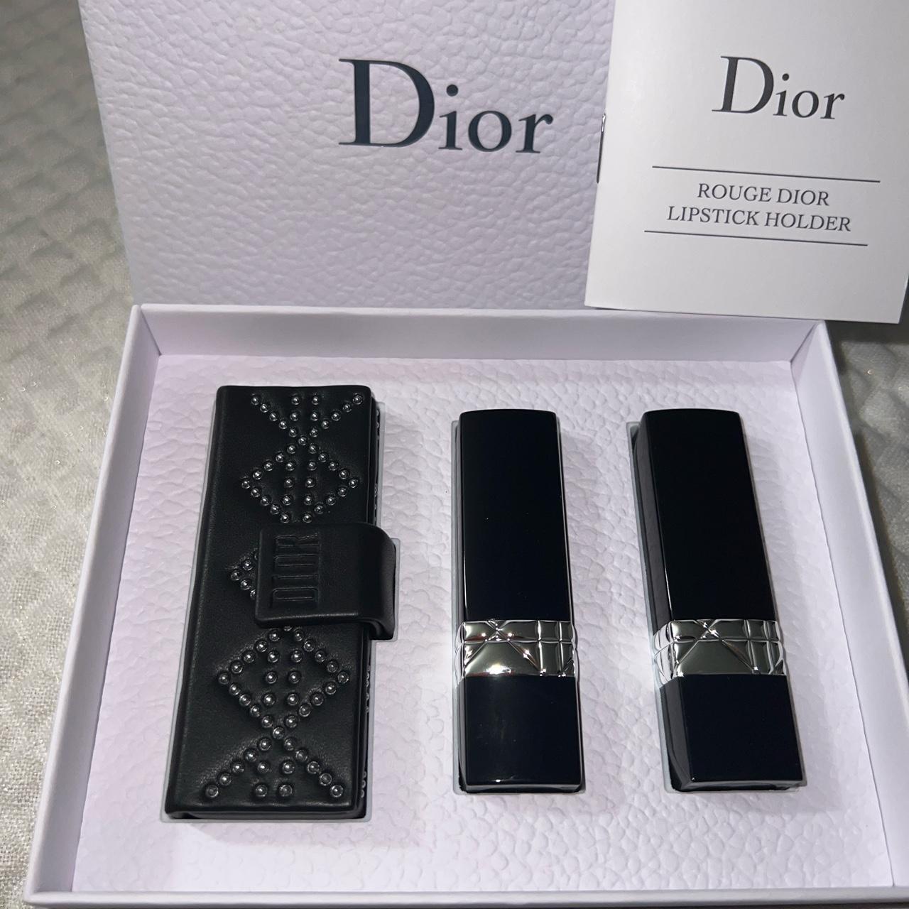 Christian Dior Rouge Dior Lipstick Duo Set shade 999... - Depop