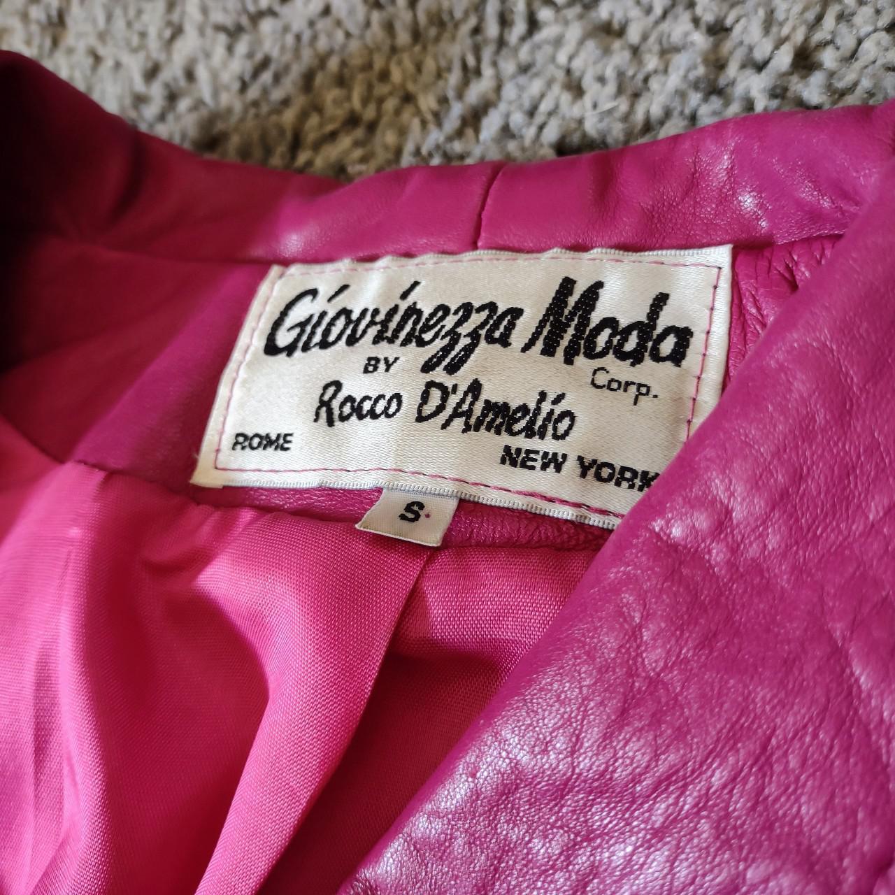 Perfect for Valentine's Day! Hot Pink 80's leather... - Depop