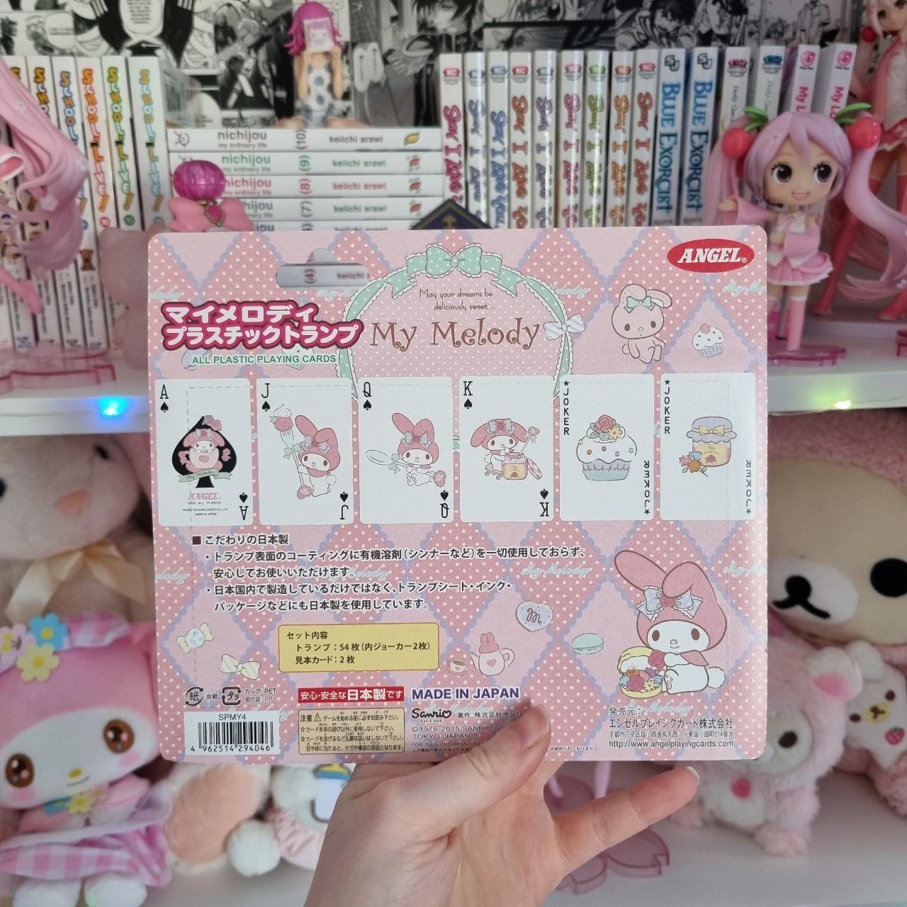 Authentic My melody by sanrio playing cards! Sold... - Depop