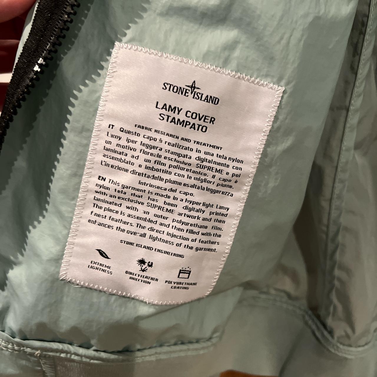 —SOLD— Stone island jacket Size L Waterproof... - Depop