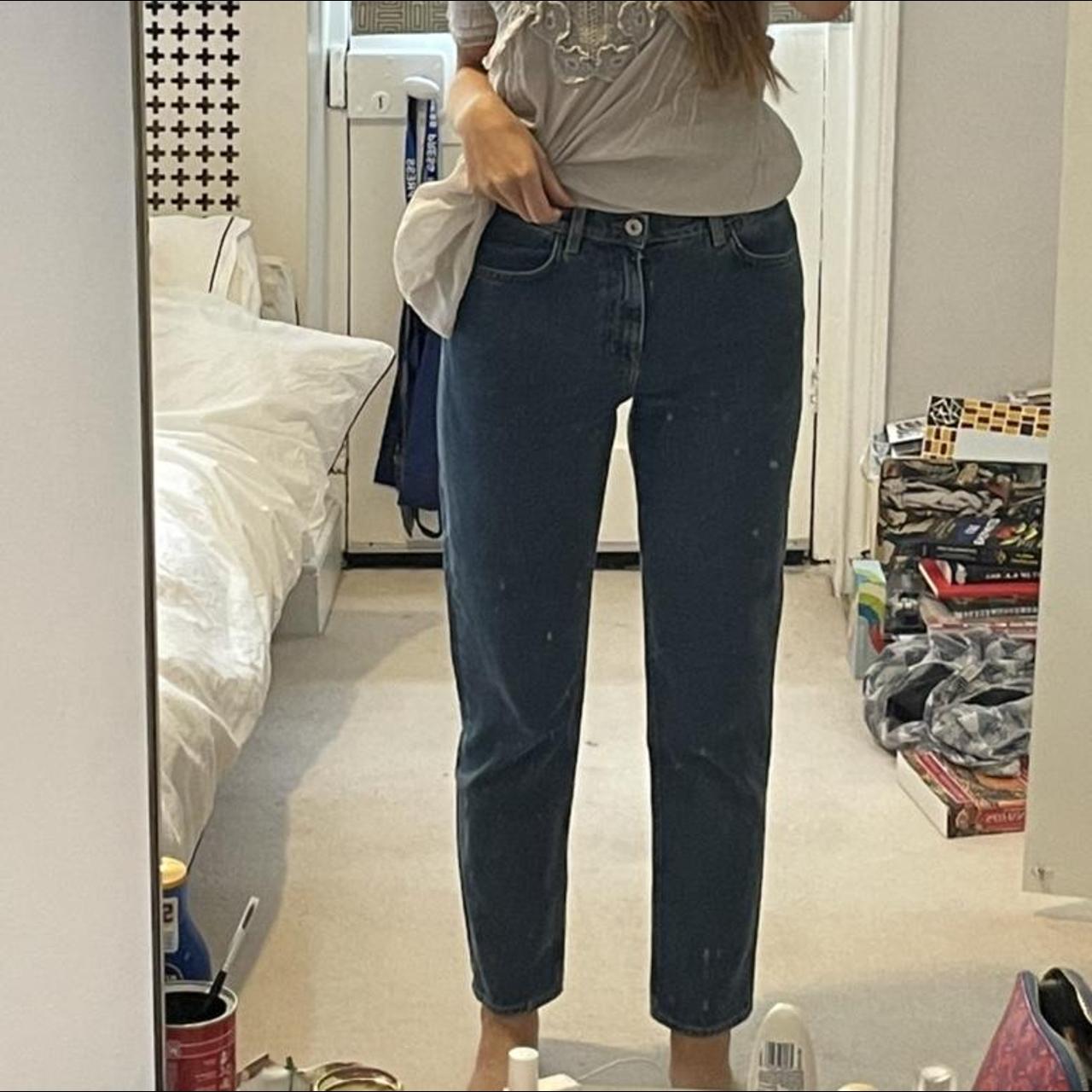 Cos jeans straight leg, waist 27 (cos sizes - about... - Depop