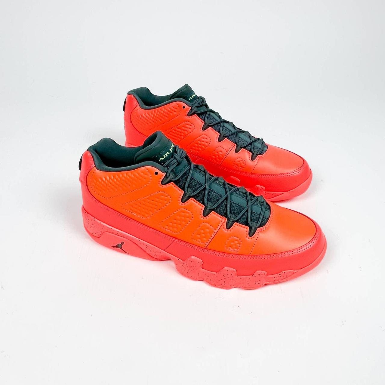 Nike Air Jordan 9 Retro Low Bright Mango Orange... - Depop