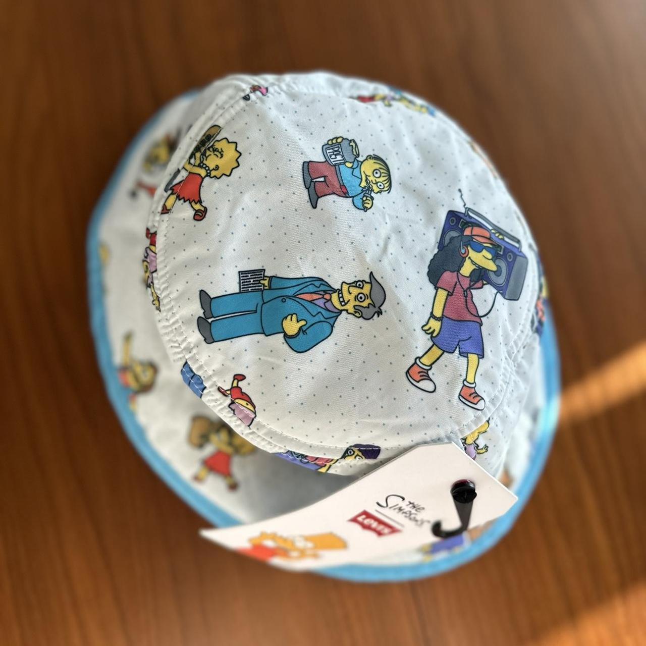 The Simpsons bucket hat Brand New Color: Multi... - Depop