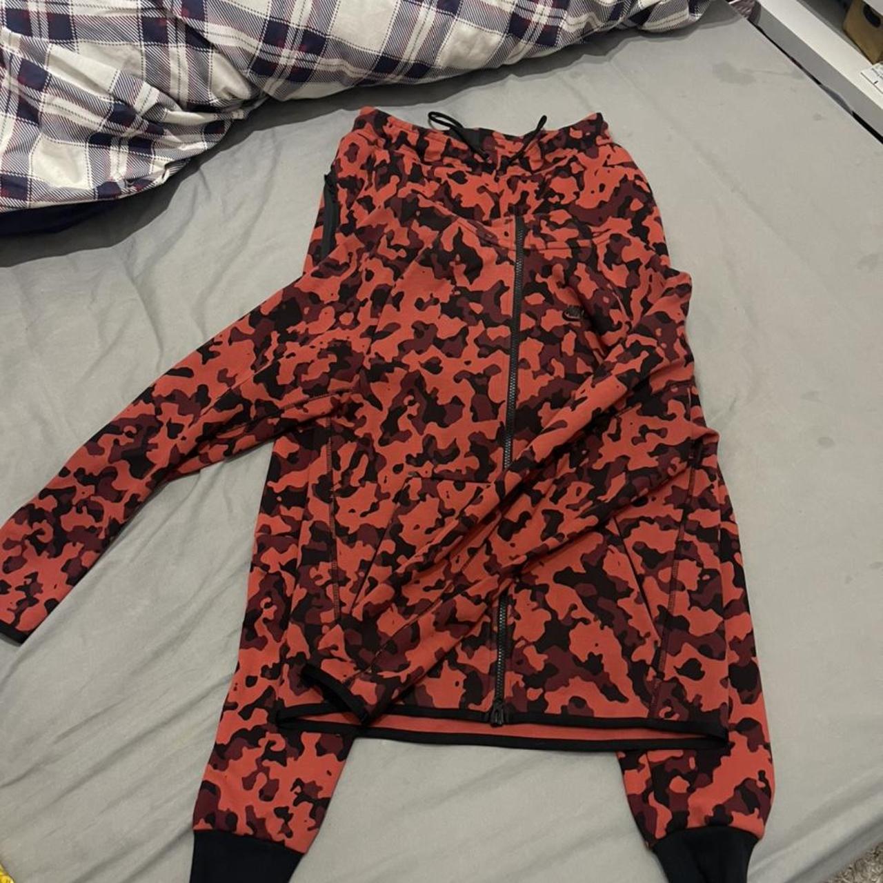Nike Camo Tech Fleece Tracksuit 100% Authentic... - Depop