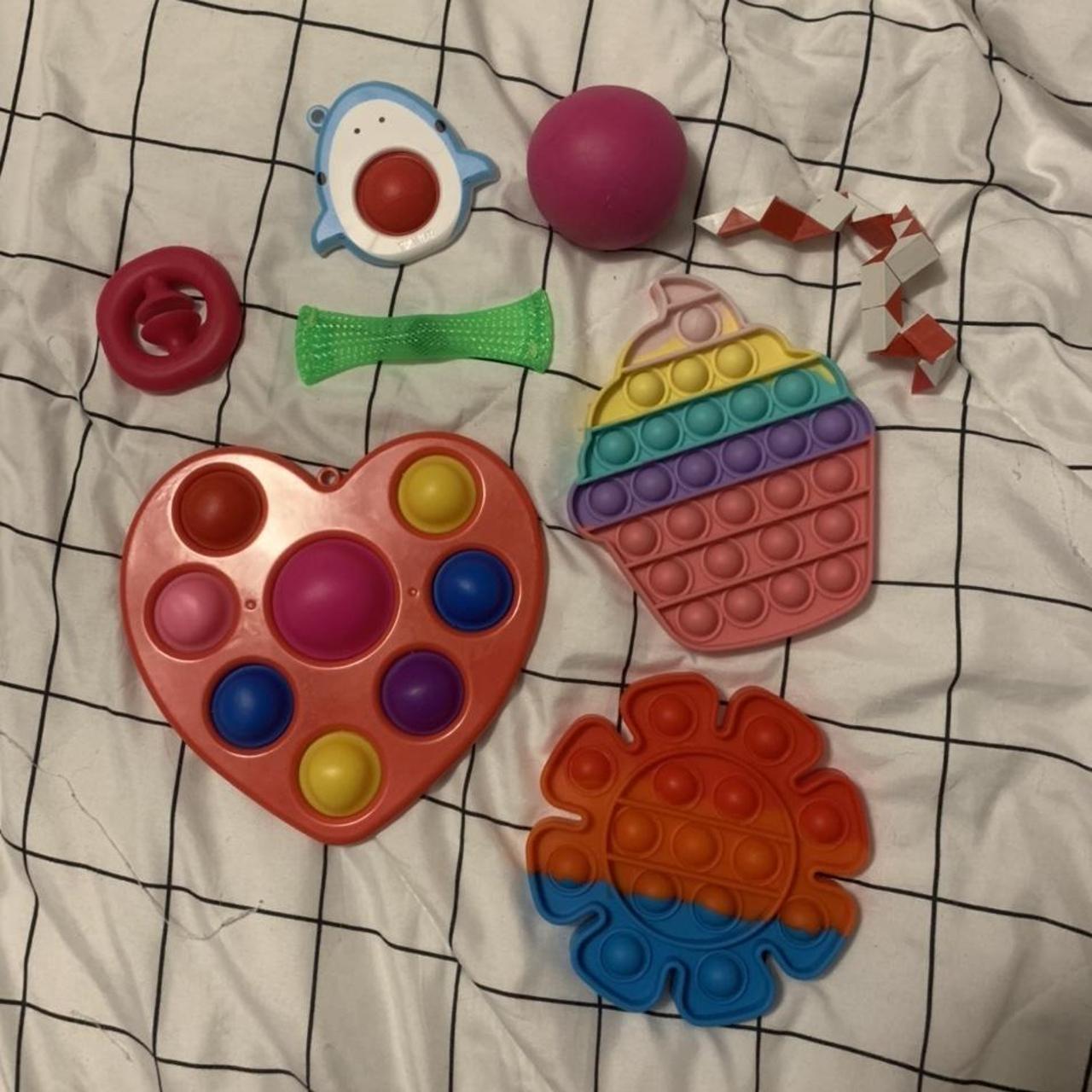 💗 🌈8 pack of sensory fidgets! 💕🦄 Includes: - 2... - Depop
