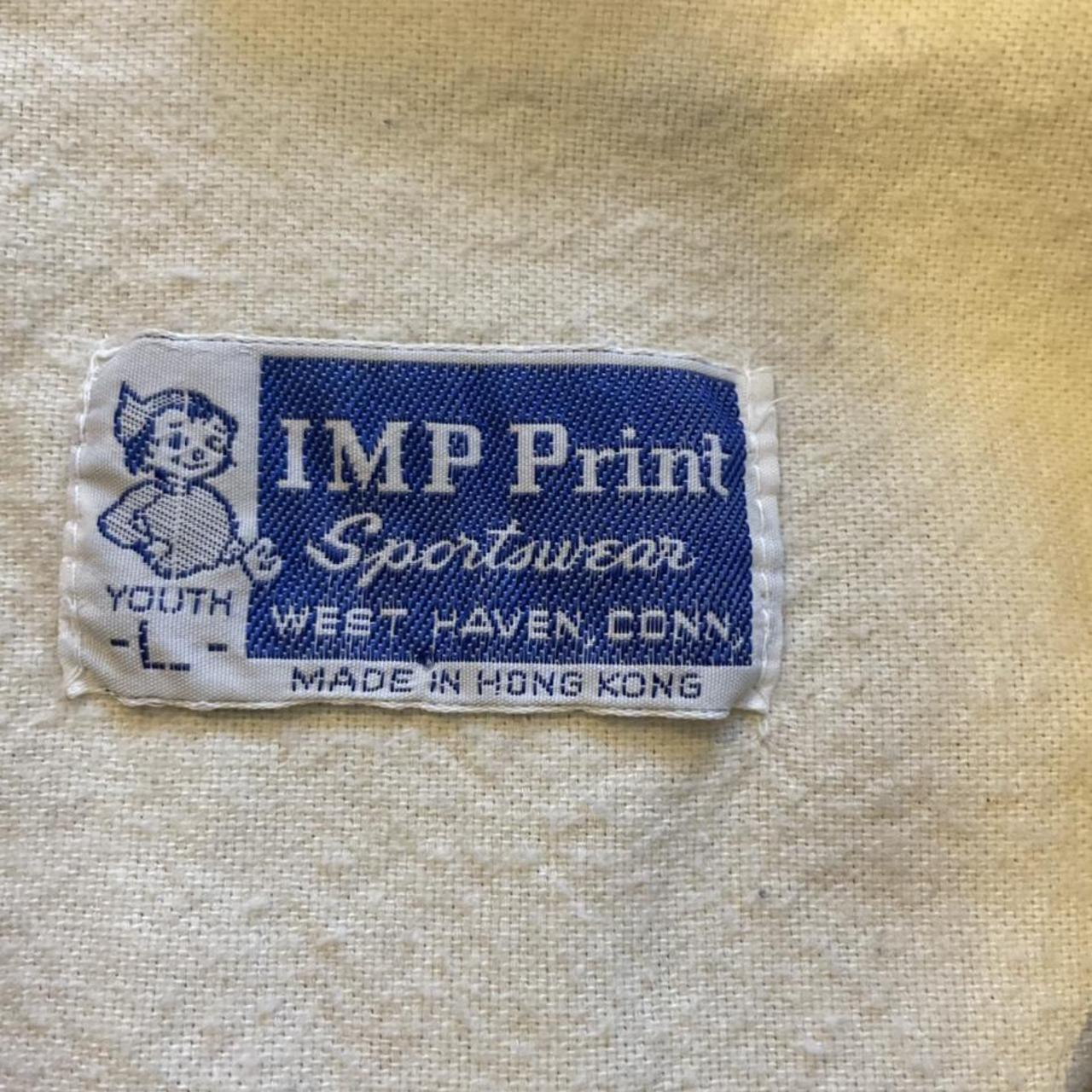 Vintage imp print jacket youth size large 70s... | Depop