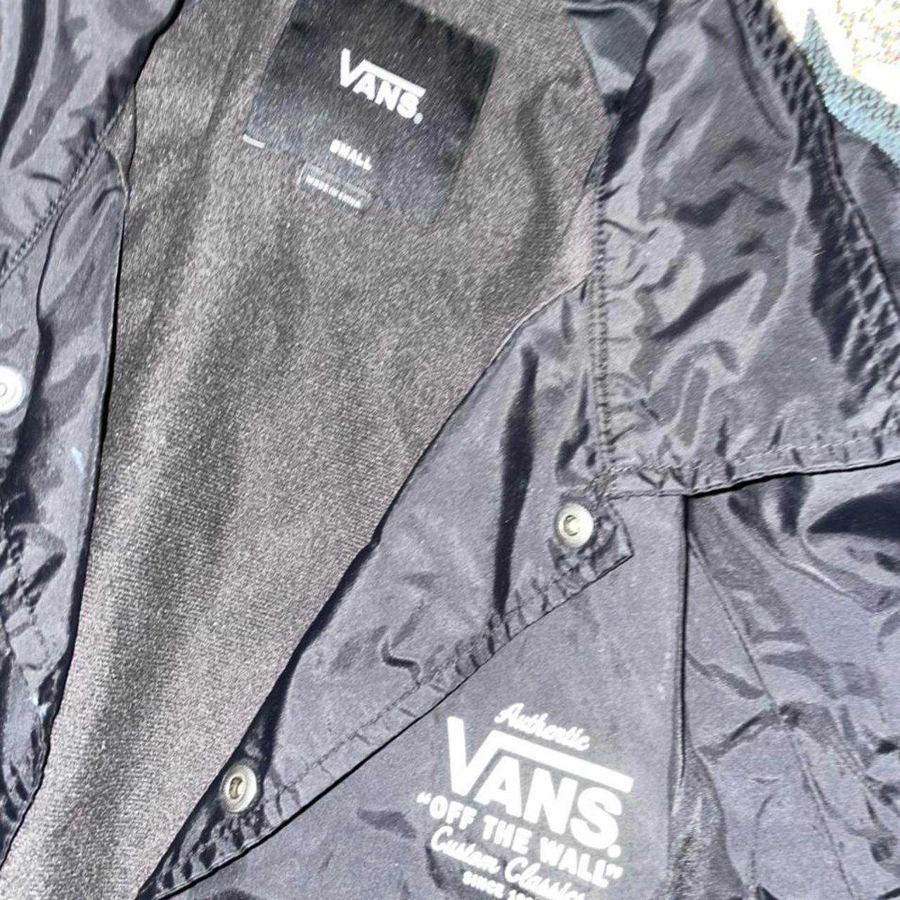 Vans off the wall jacket sz Small Used As Is....in... - Depop