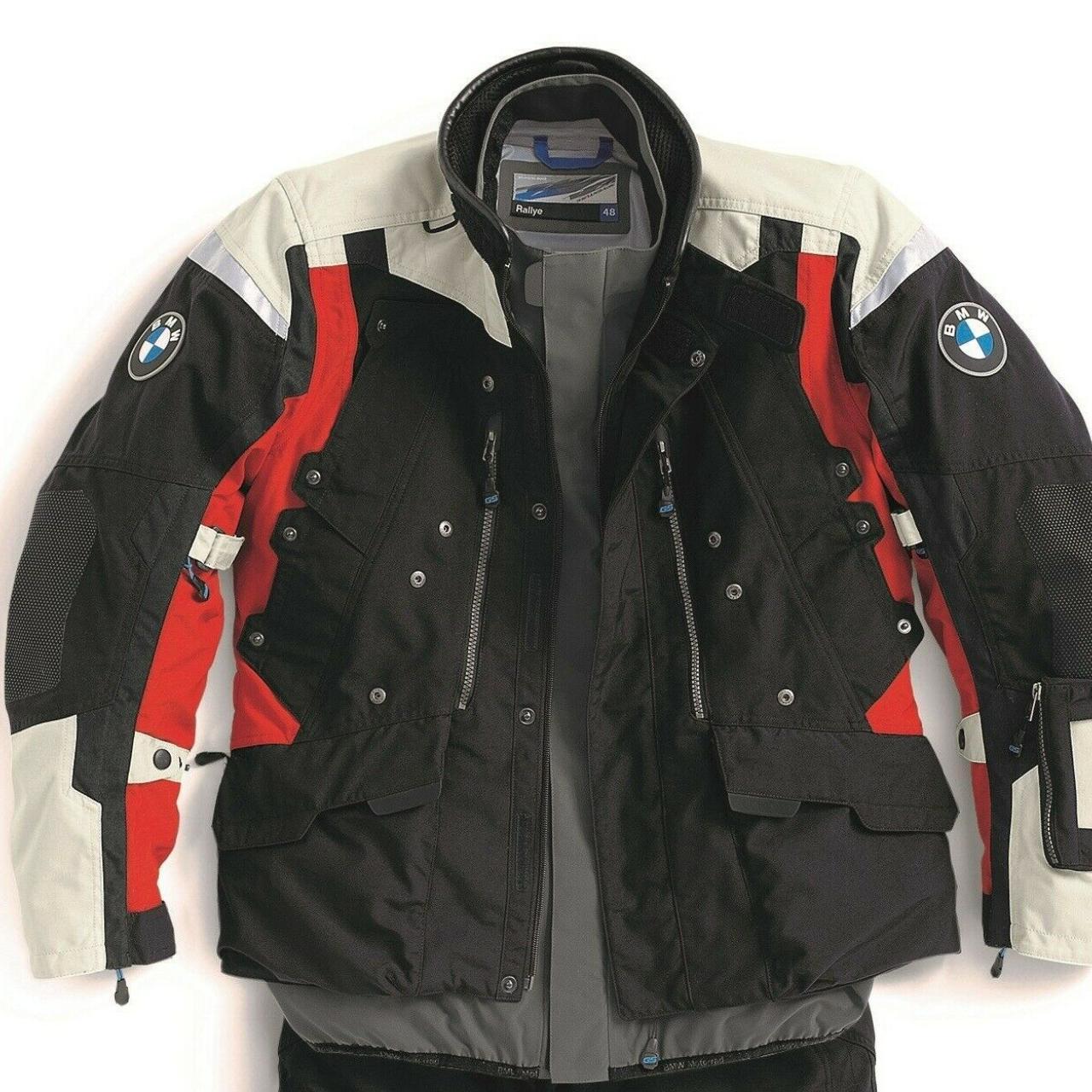 Men's Black and Red Jacket | Depop