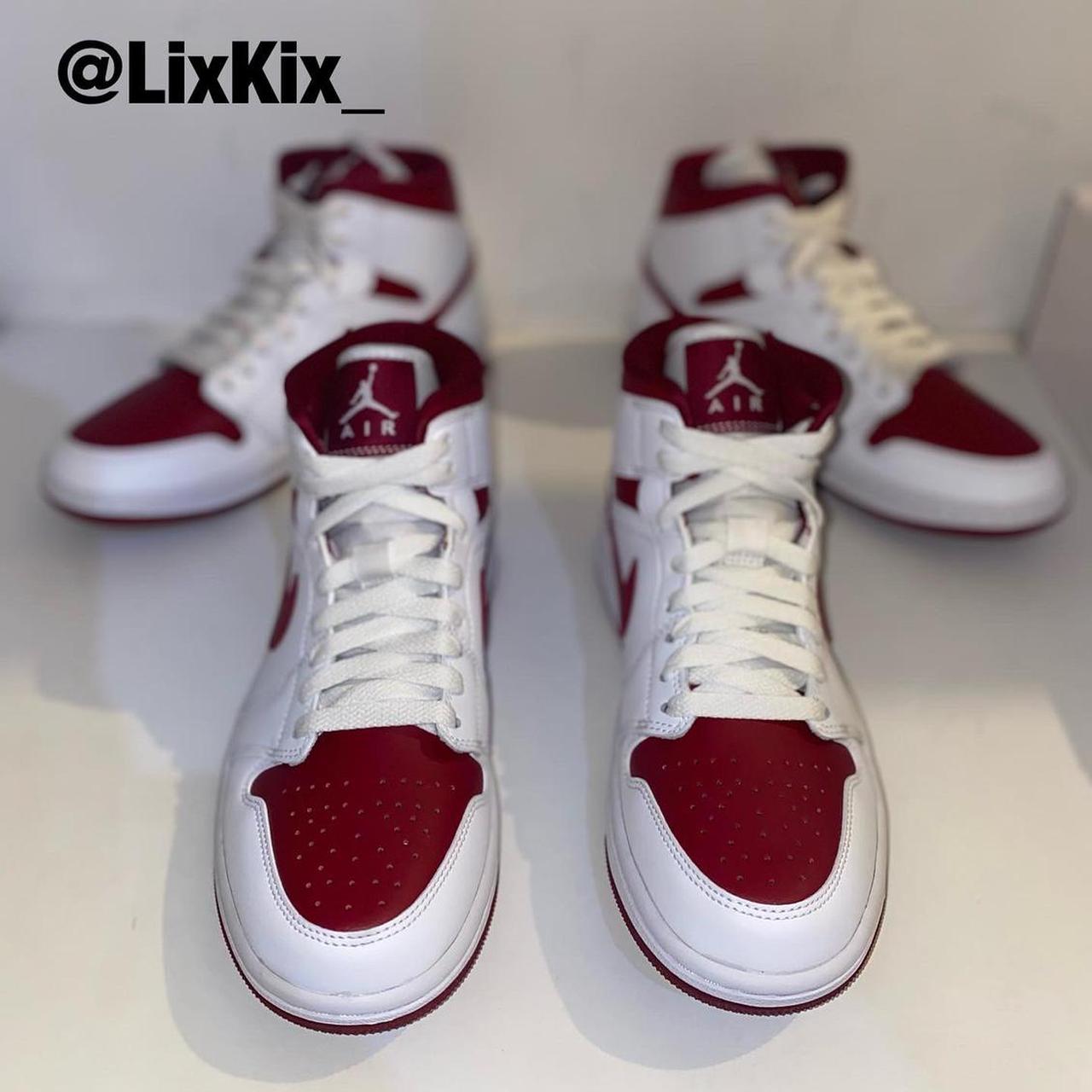 Air Jordan 1 Mid WMNS “REVERSE CHICAGO” Sizes: UK... - Depop