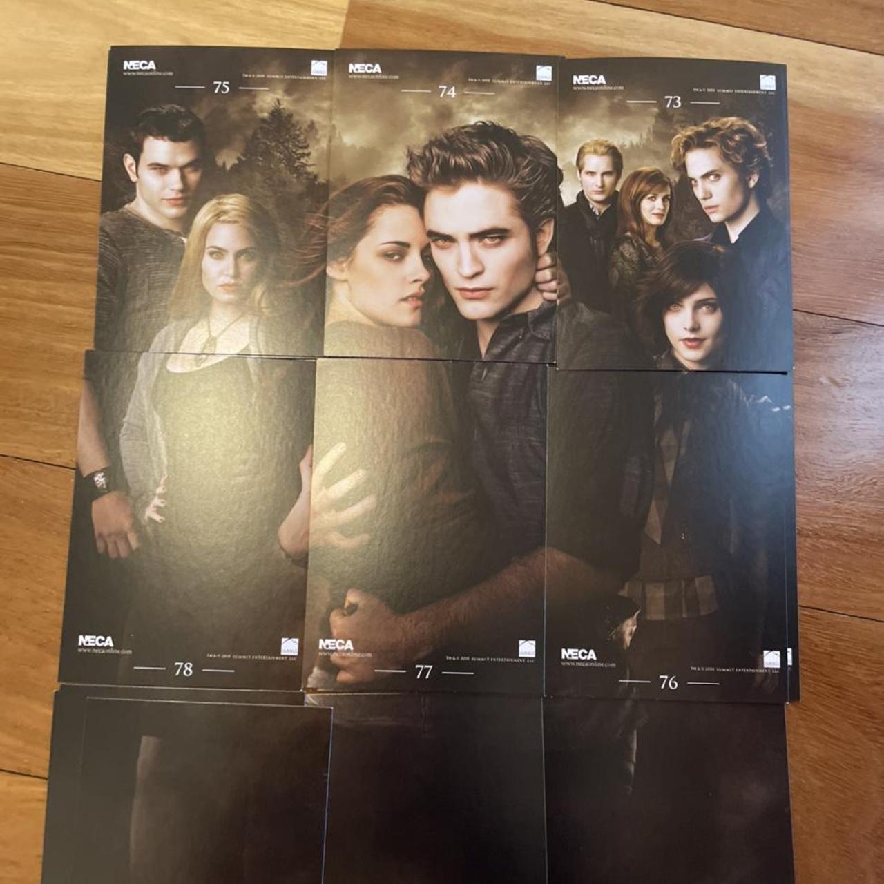 NECA Twilight New Moon trading cards puzzle pieces... - Depop