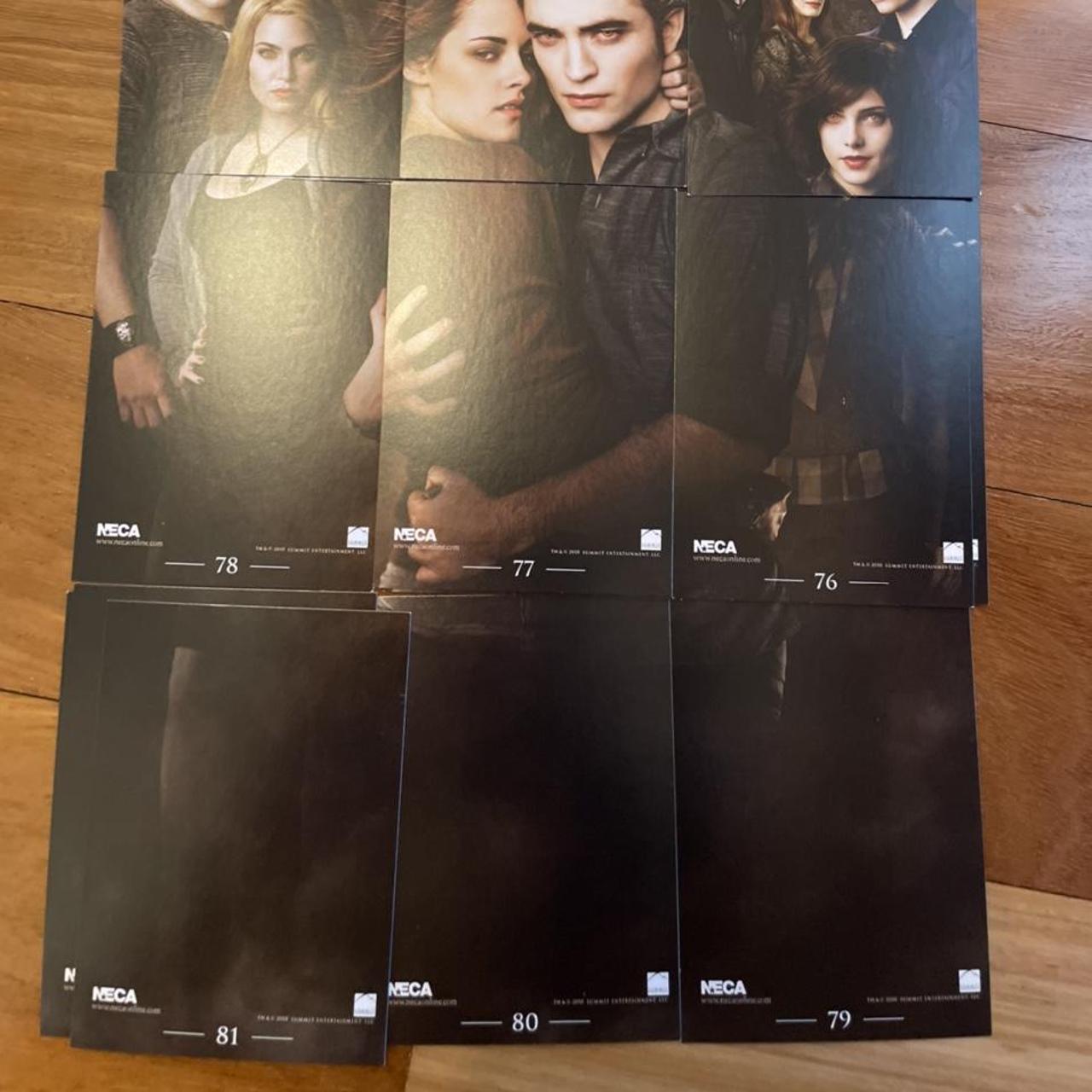 NECA Twilight New Moon trading cards puzzle pieces... - Depop