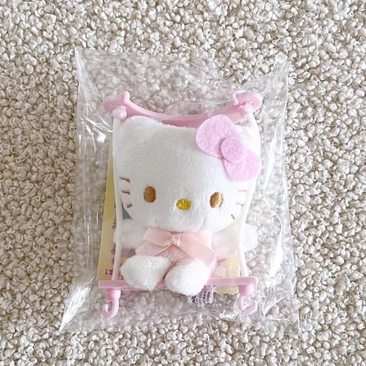 Kawaii Sanrio Hello Kitty Swing Mascot Plush This... | Depop