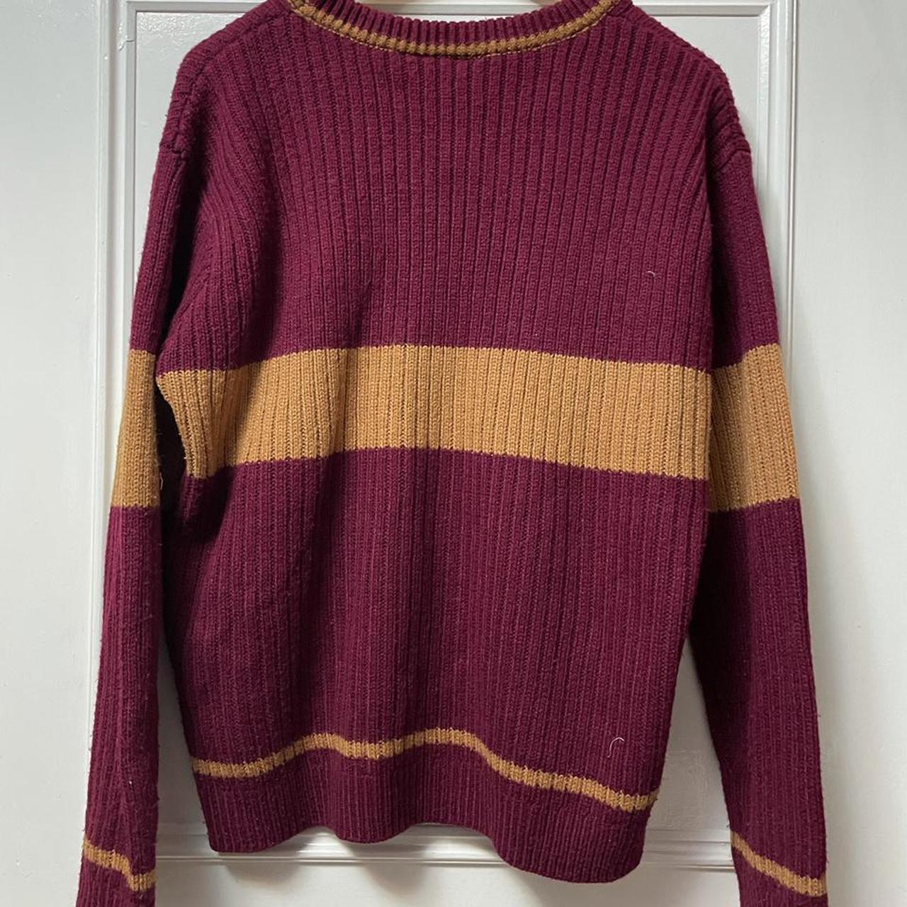 Harry Potter Gryffindor Quidditch Sweater Size UK... - Depop