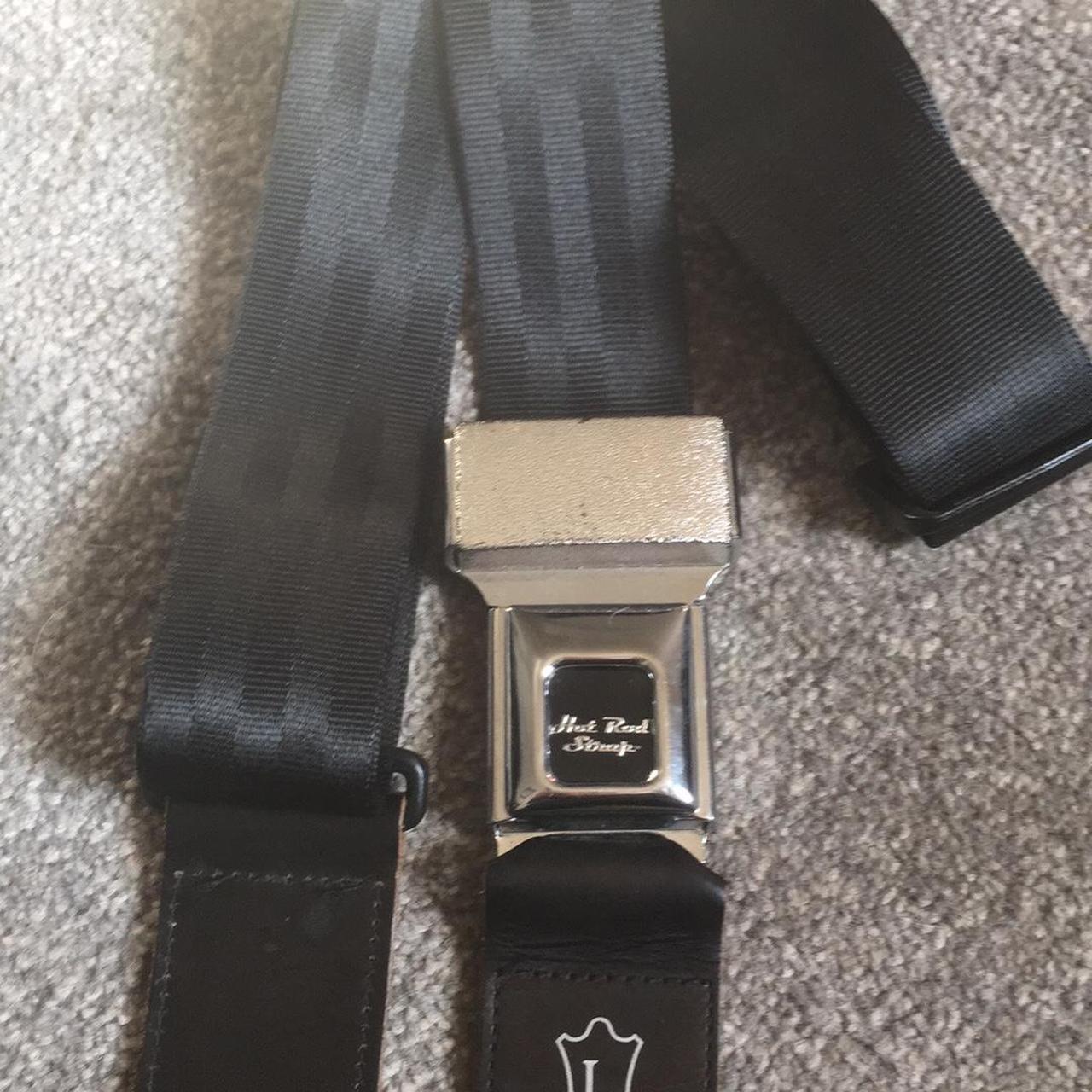 Levys Hot Rod Seat Belt Guitar Strap used ex condition - Depop