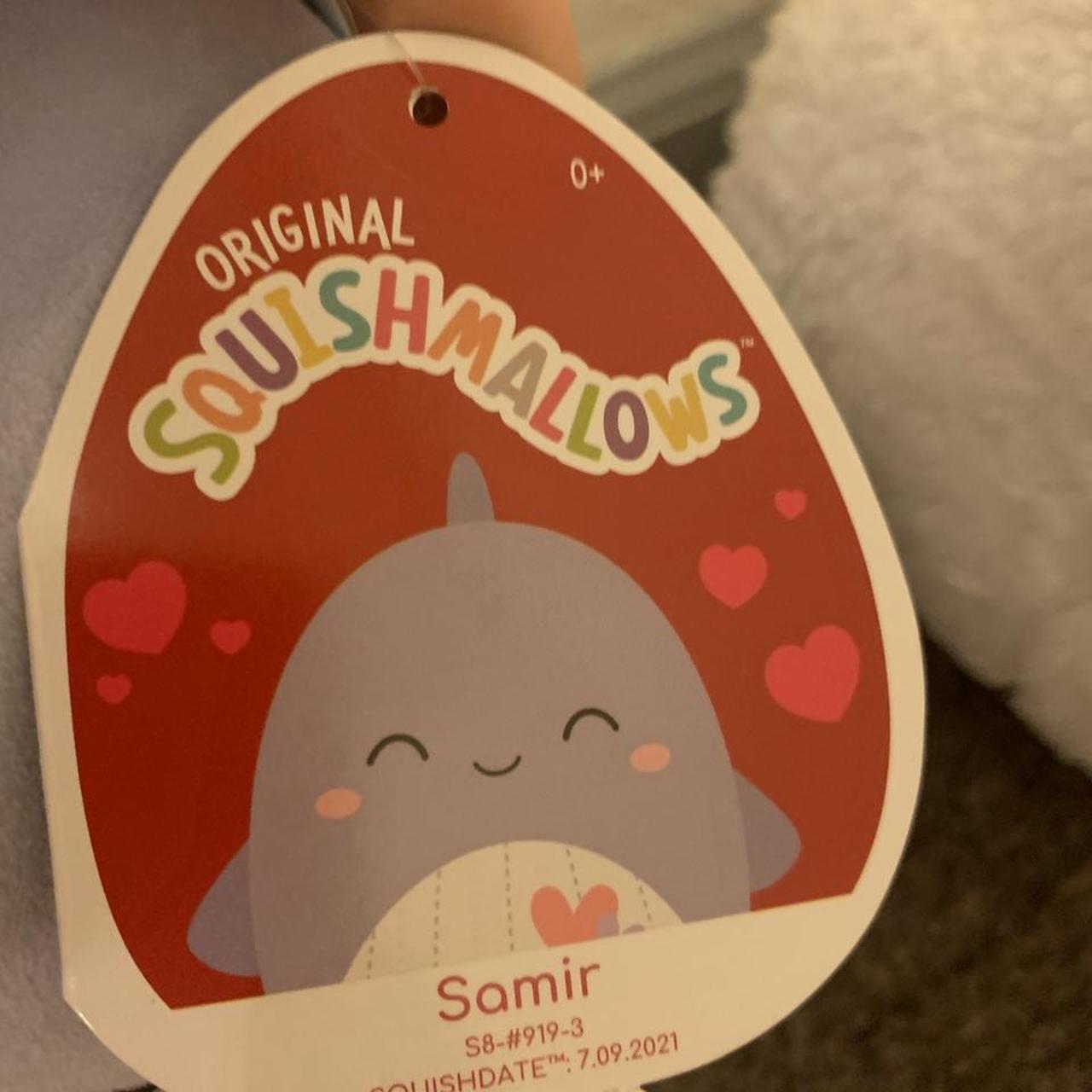 Squishmallows 2022 SAMIR Whale 8” Periwinkle w/... - Depop