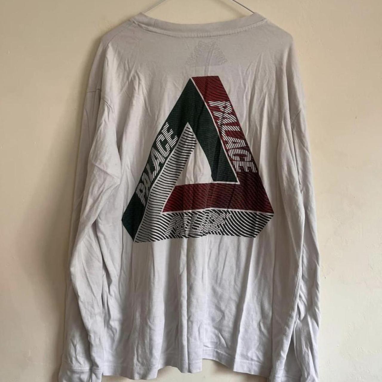 palace long sleeved tee - owned for years. slight... - Depop