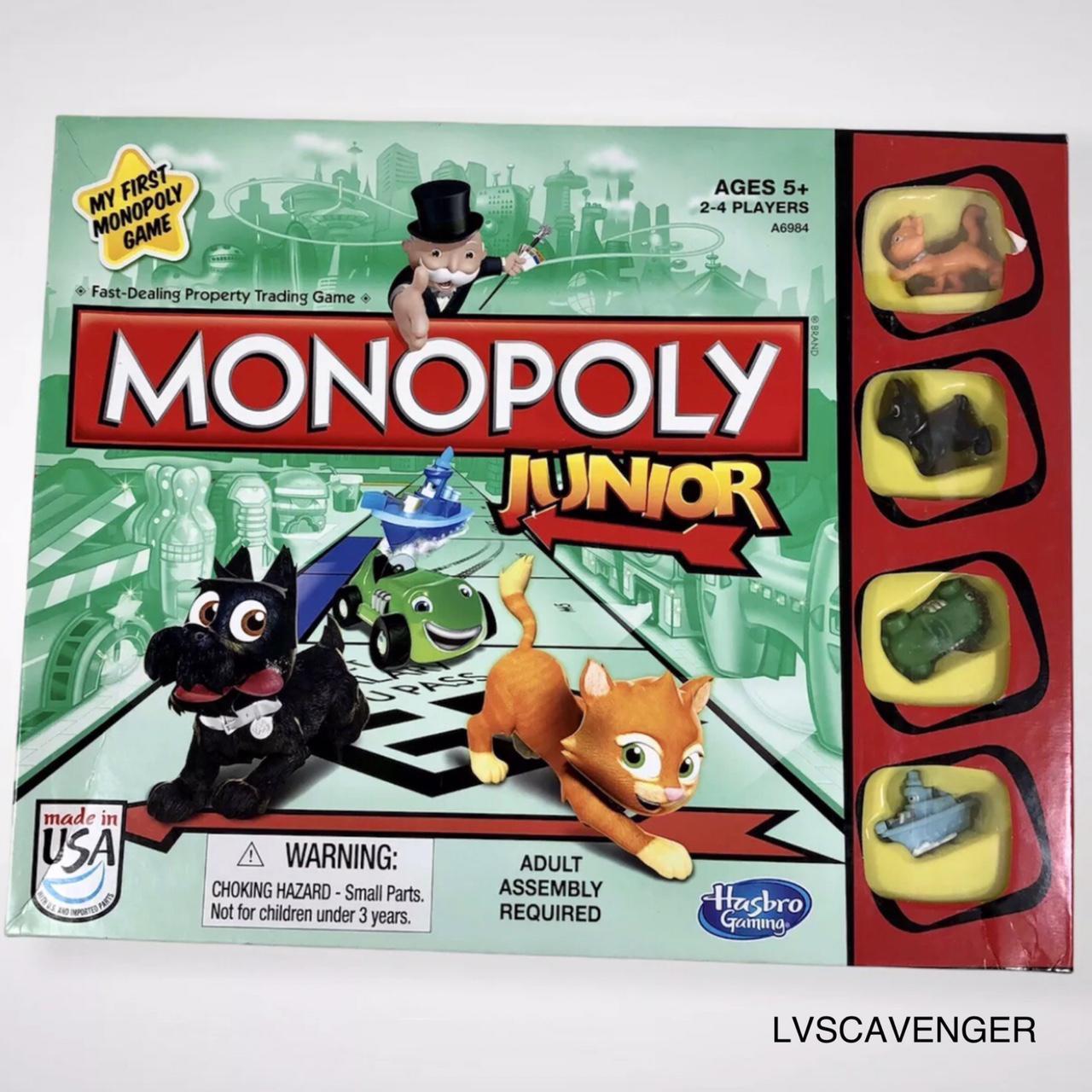 Hasbro Monopoly Junior Gaming My First Monopoly... - Depop