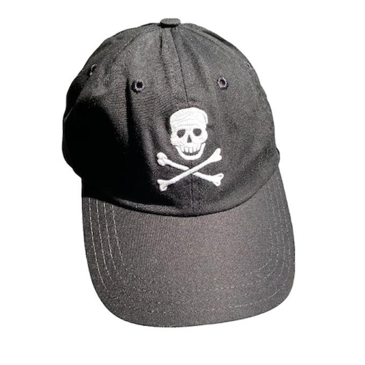 Rowing Blazers Skull and Bones cap. Cotton twill,... - Depop