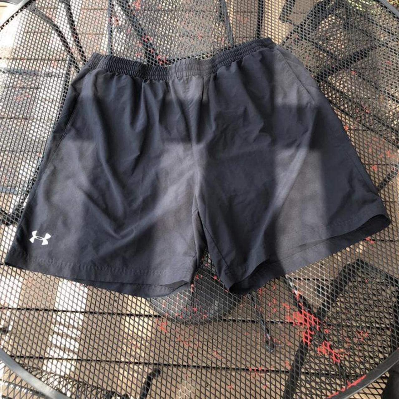 Under Armour Men's Black Shorts | Depop