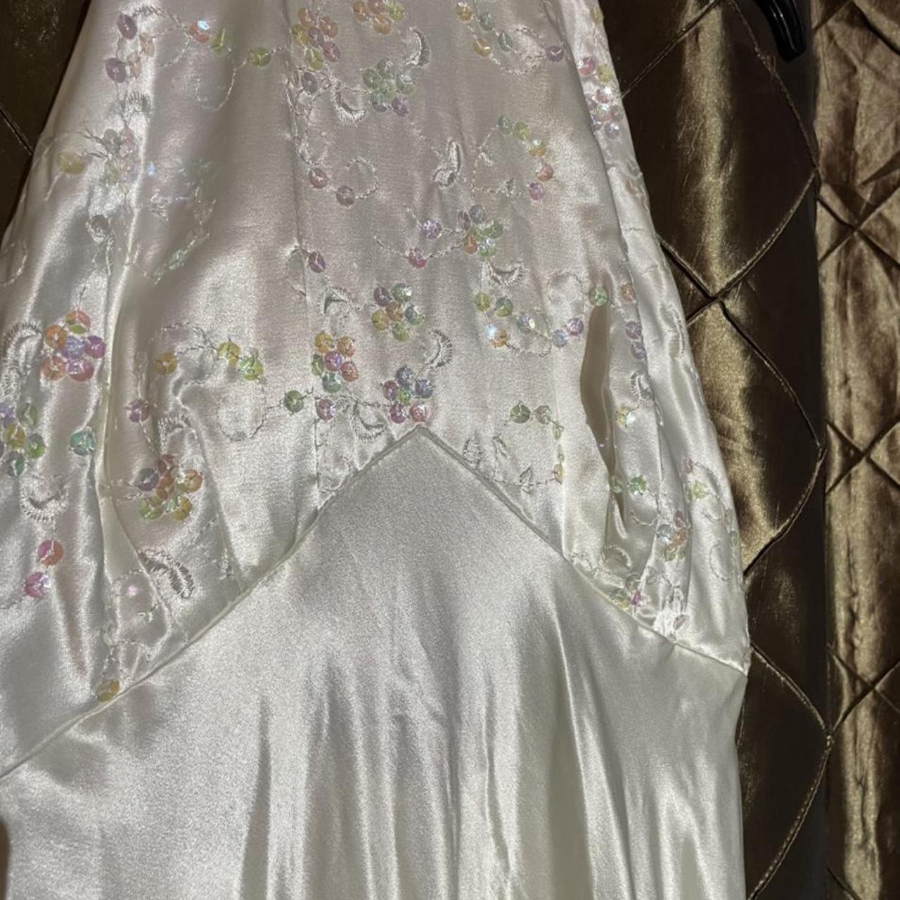 Vintage 90s prom dress by ZumZum. Was bought for... - Depop