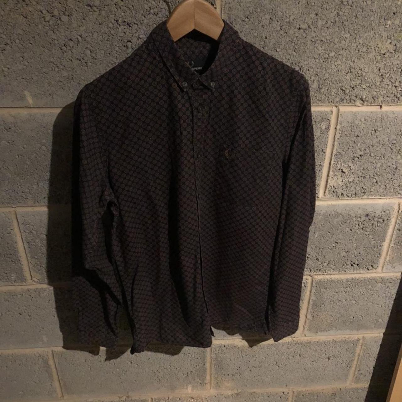 Fred Perry Rings Brown long sleeved... - Depop