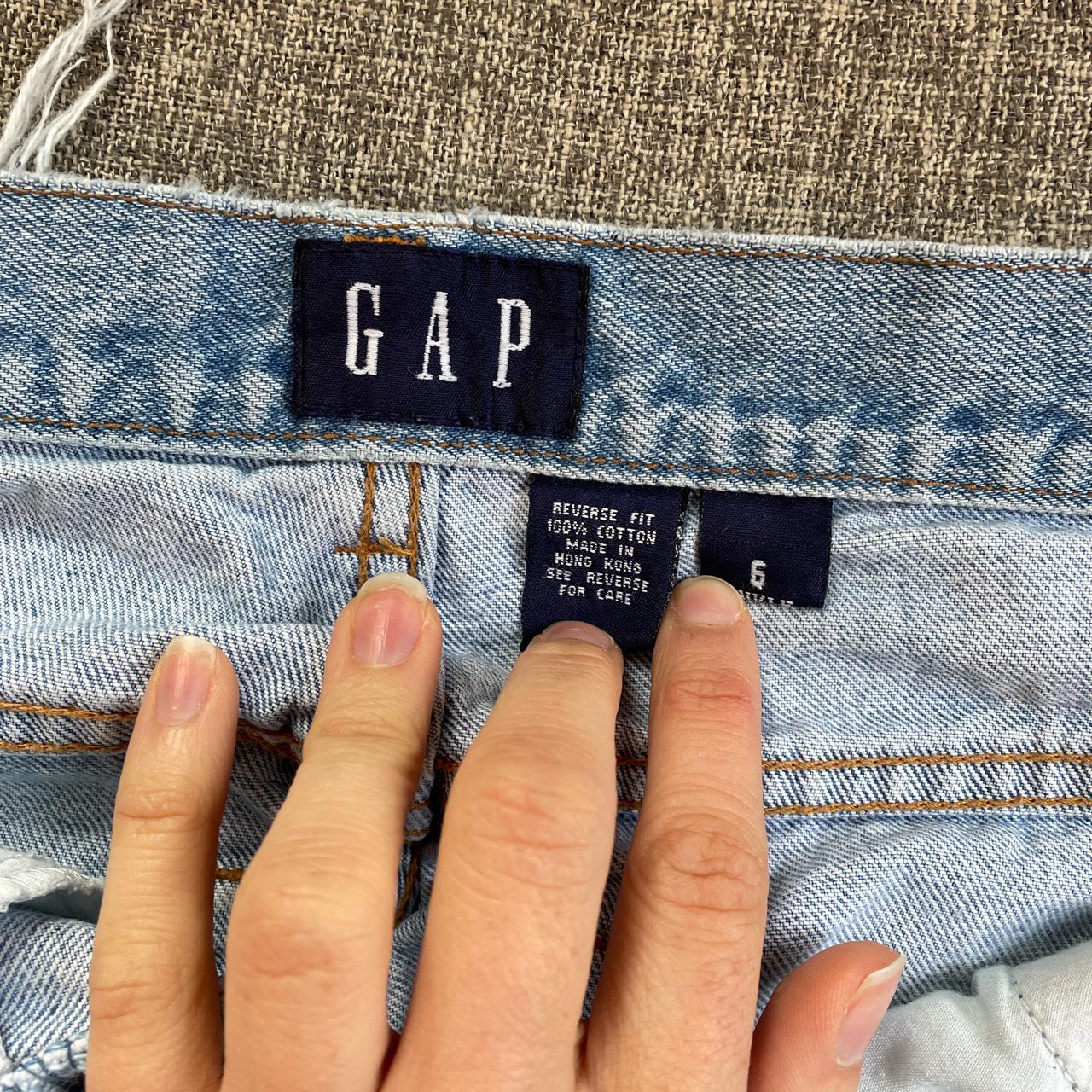 VINTAGE 90s GAP JEANS — Vintage light wash Gap ankle... - Depop