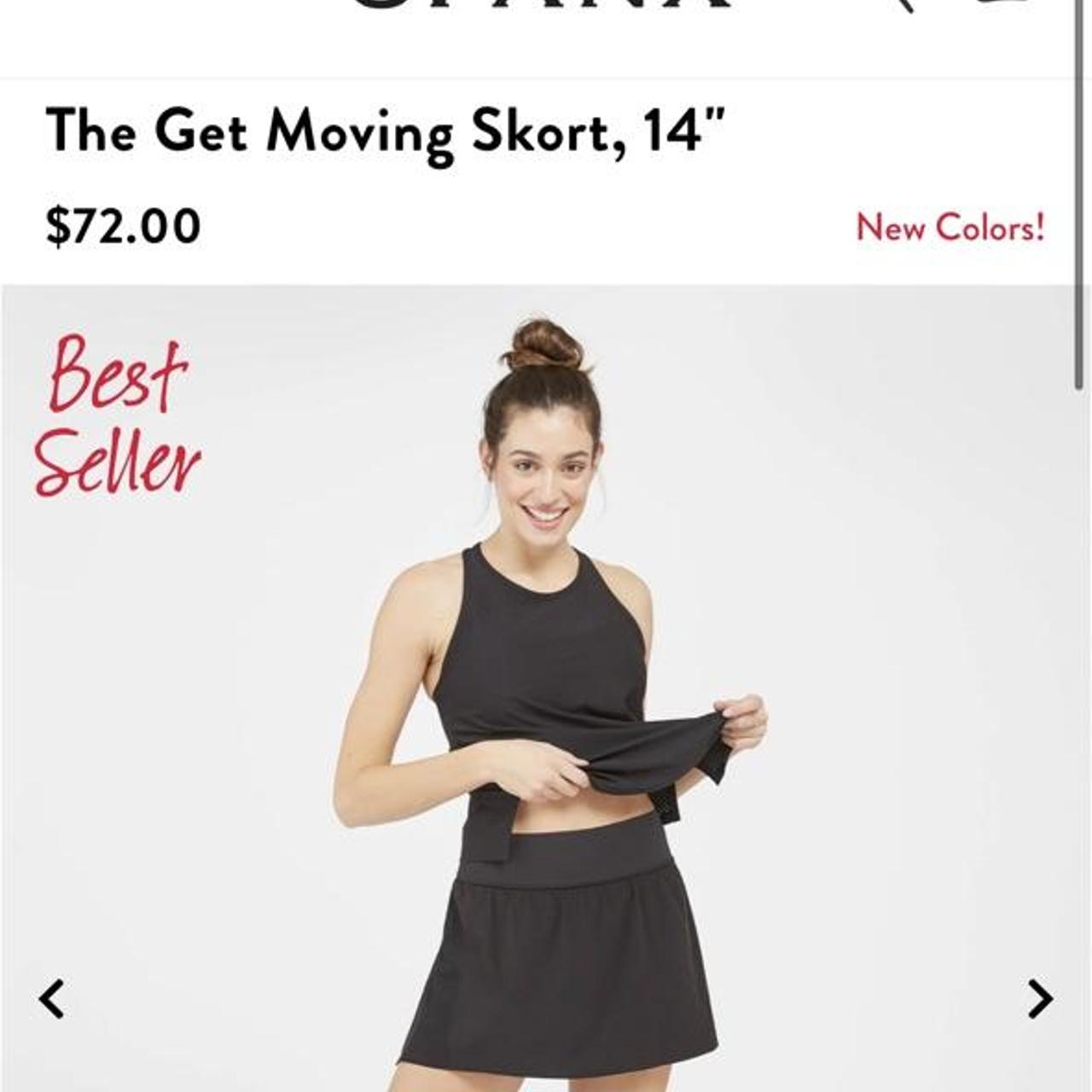 Spanx Women's Black Skirt | Depop