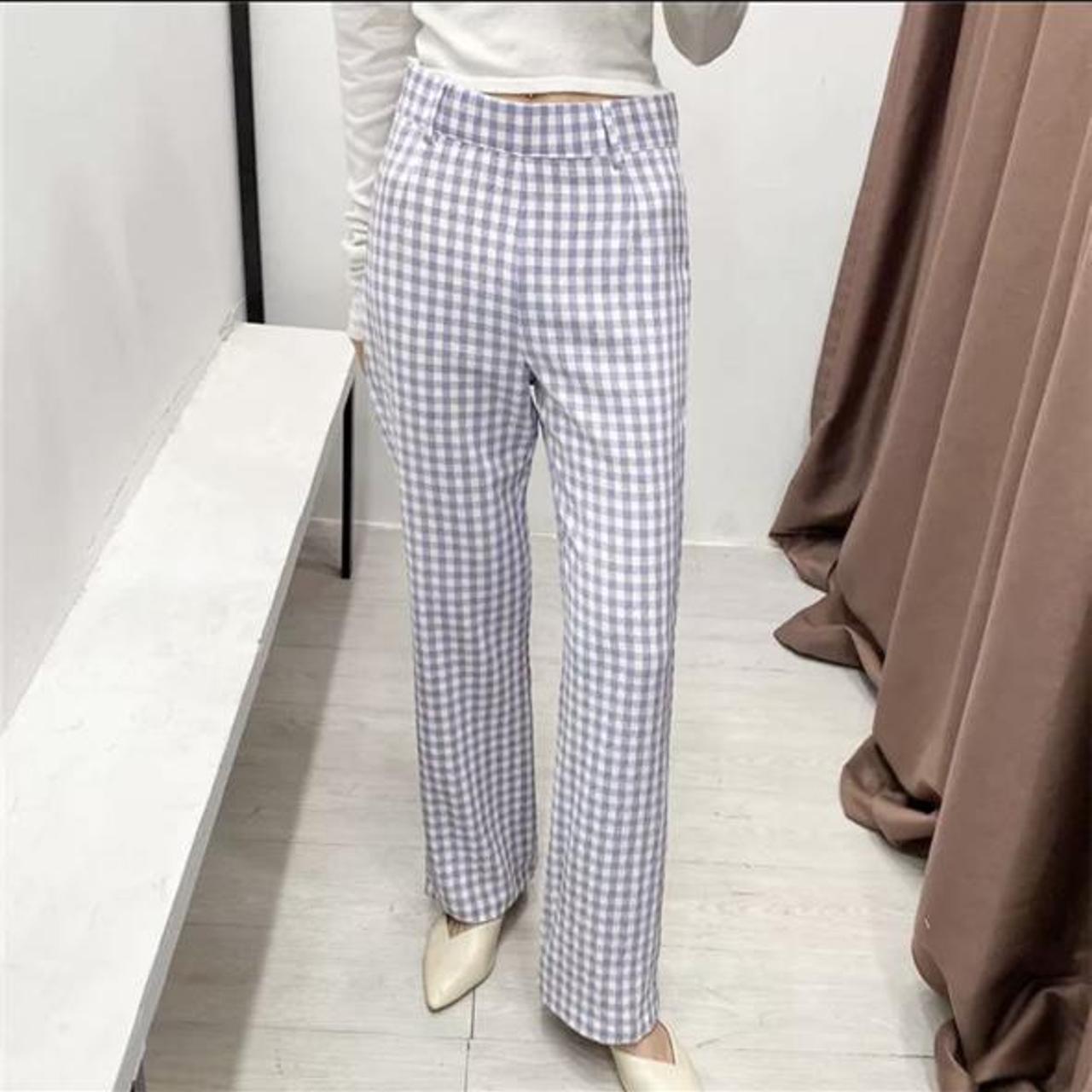 Checkers slim fit dress pants sky blue color!... - Depop