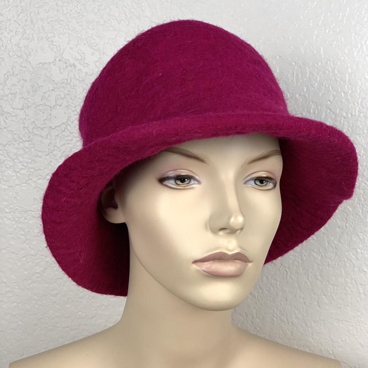 Felt Bucket Hat Handmade Felted wool made with %100... | Depop