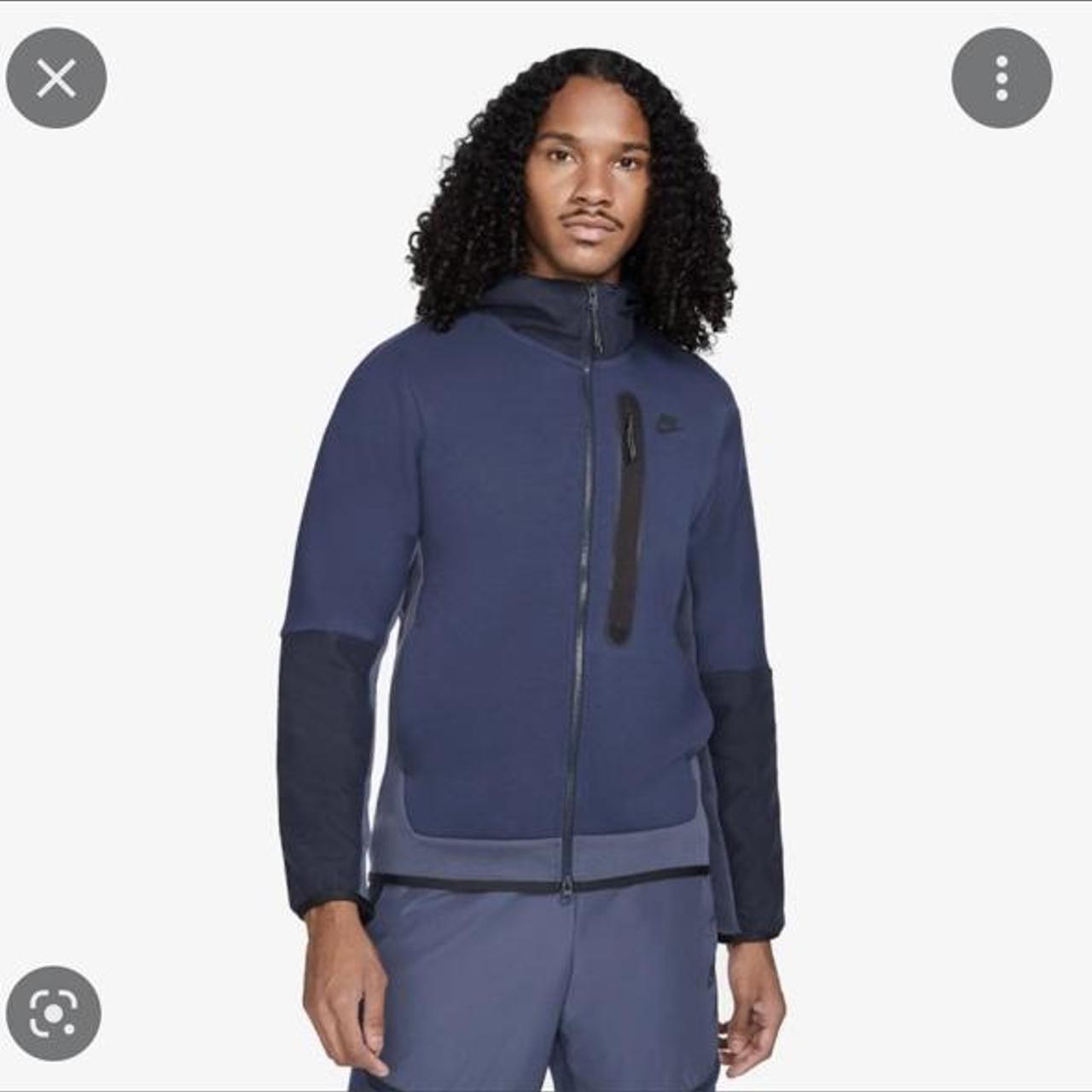 Nike Woven Tech Fleece I WANT TO BUY NAVY/BLUE... - Depop