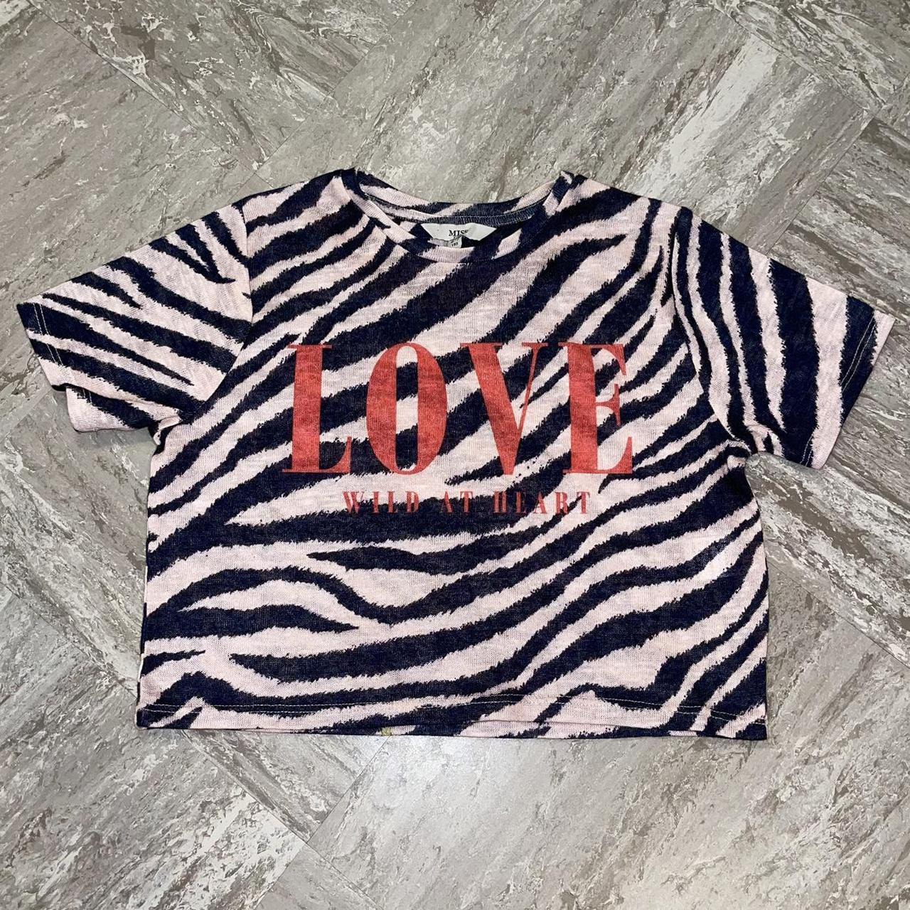 Girls leopard print crop-top, size 6-7 yrs. #crop... - Depop