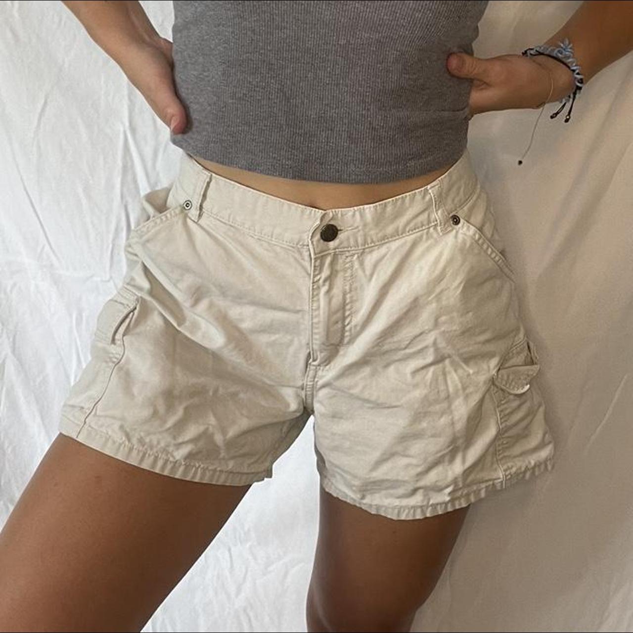 Riders cargo shorts Labeled size 12M Waist:... - Depop