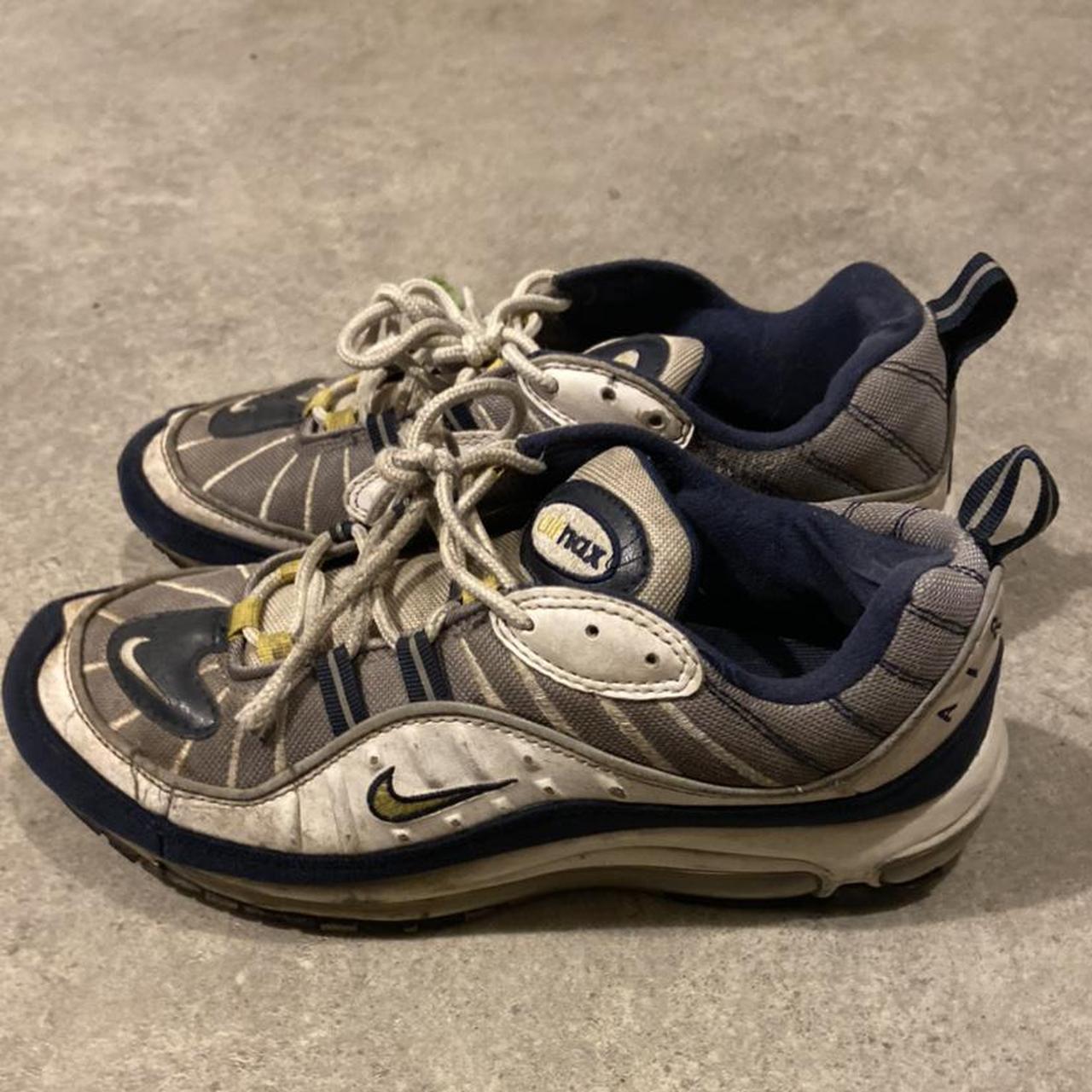 Nike air max 98s tour yellow , dead stock Well... - Depop